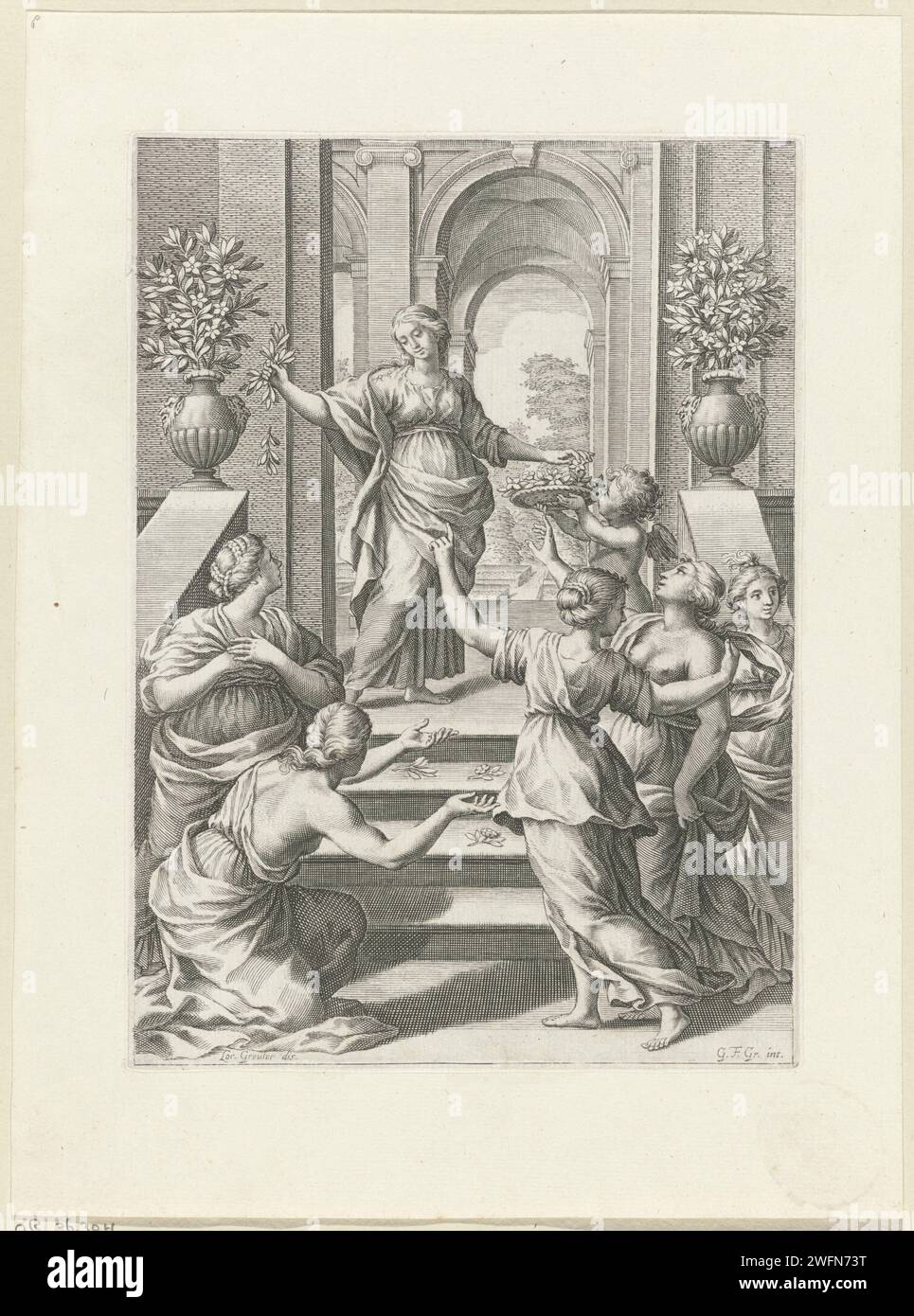 Discrezione, Johann Friedrich Greuter, After Lorenzo Greuter, 1640 ...