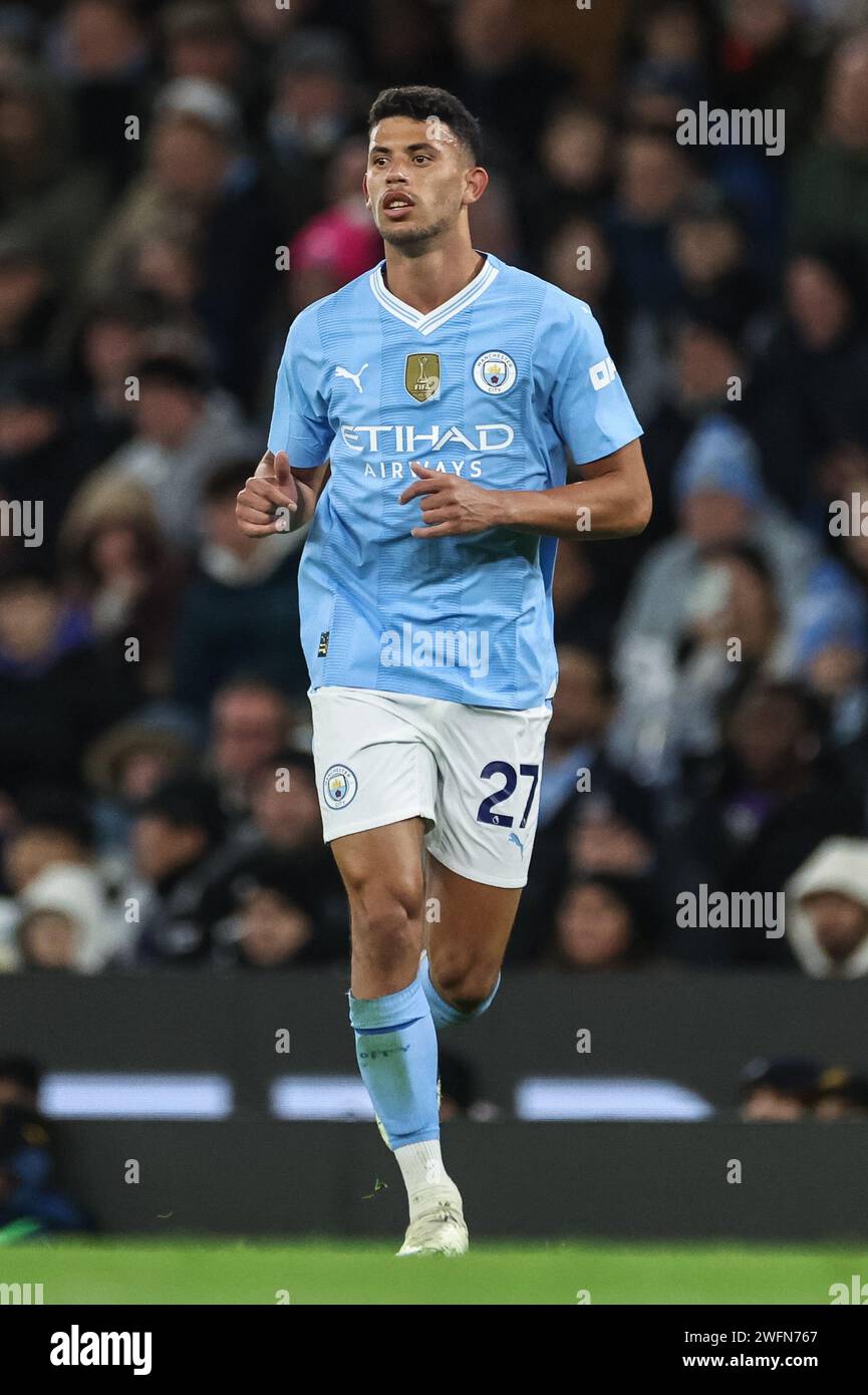 Matheus Nunes of Manchester City during the Premier League match ...
