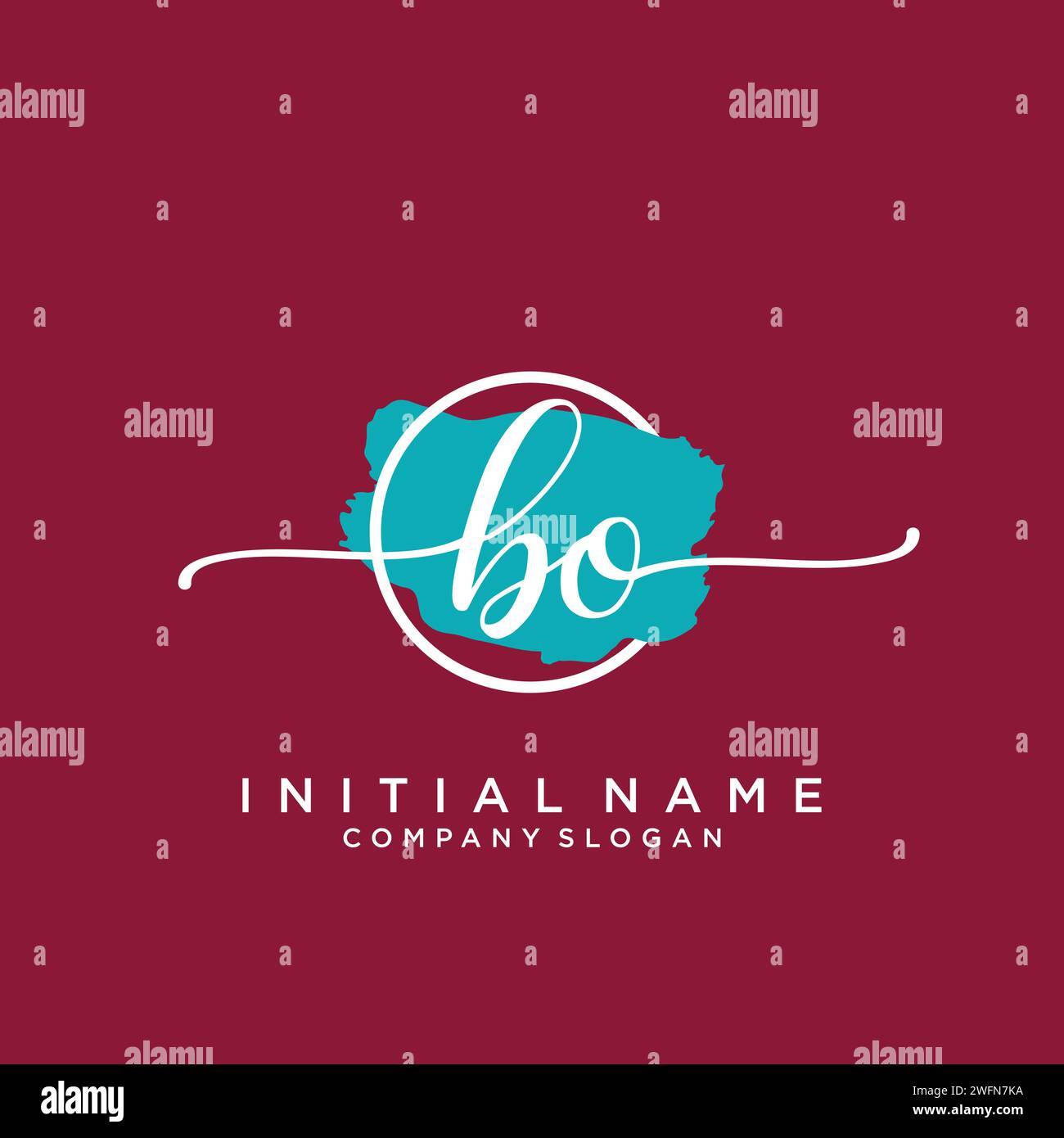 Bo initial hi-res stock photography and images - Alamy