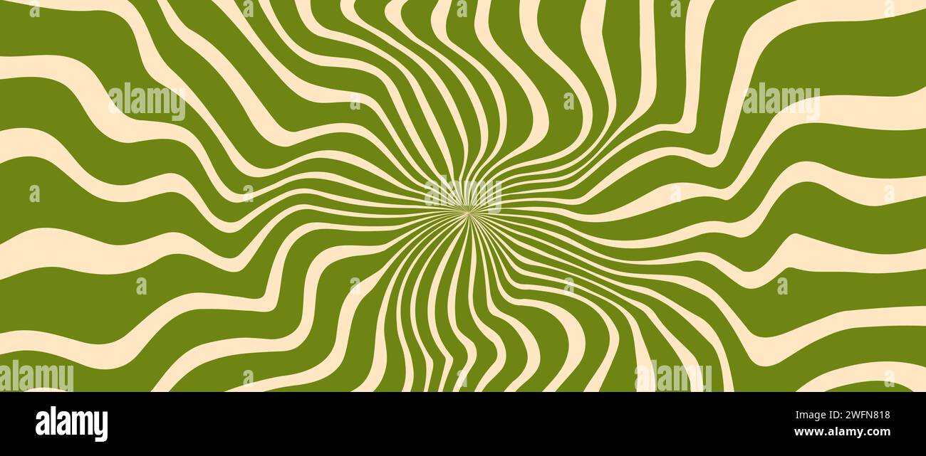 Trippy burst lines background. Psychedelic wavy stripes wallpaper ...