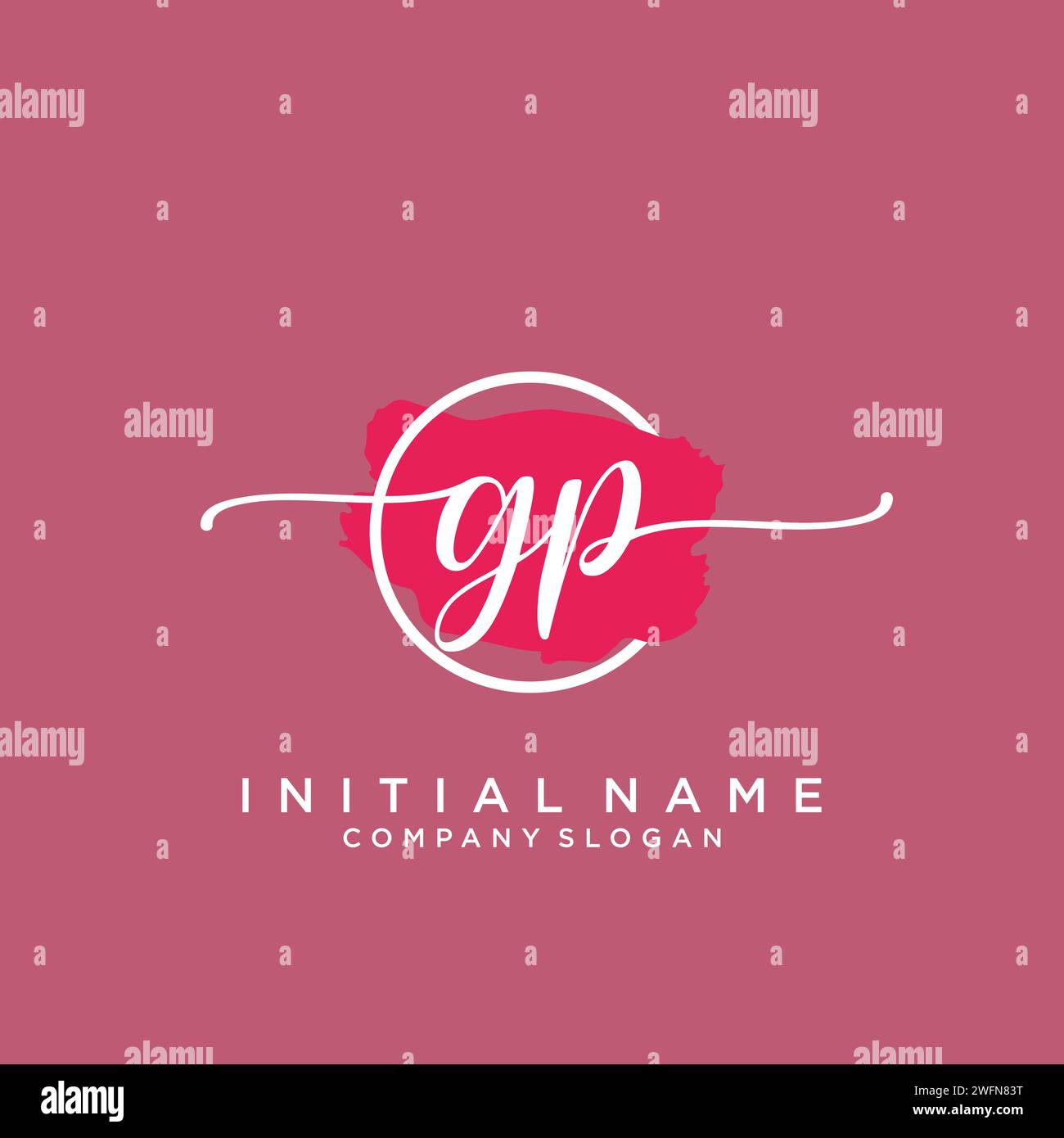 Initial handwriting hi-res stock photography and images - Alamy