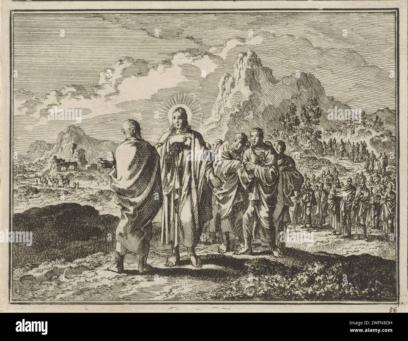 Christ rebuking peter hi-res stock photography and images - Alamy