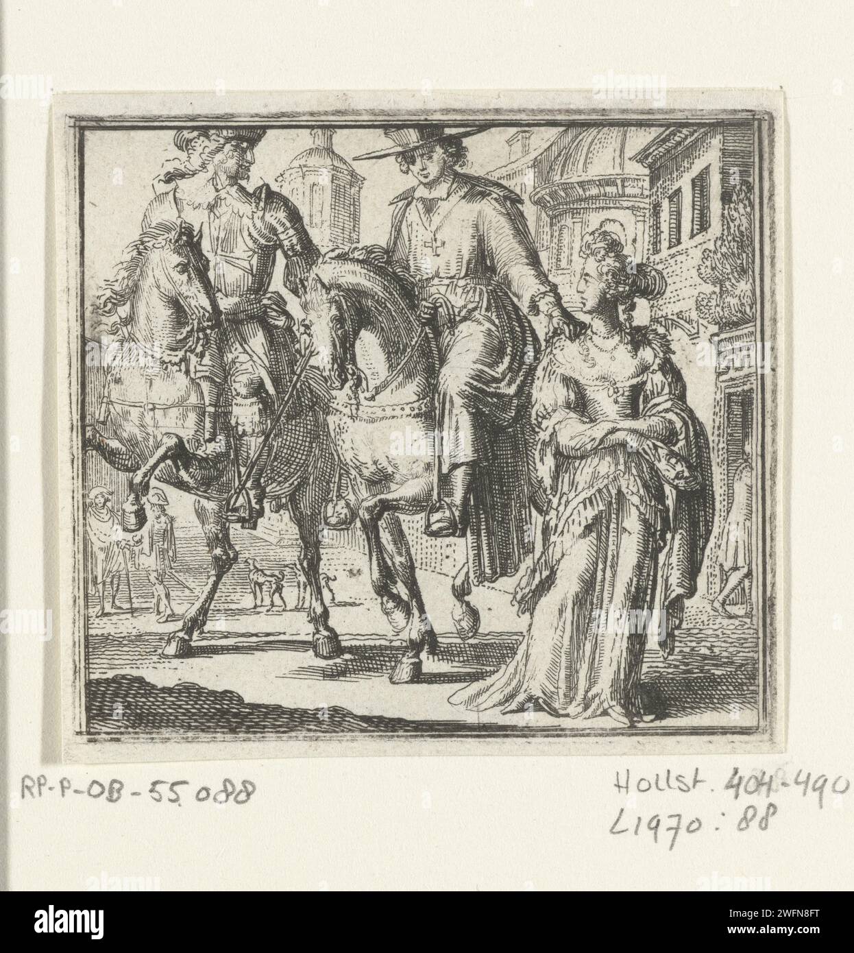 Illustration for the Decamerone of Boccaccio, Romeyn de Hooghe, 1697 ...