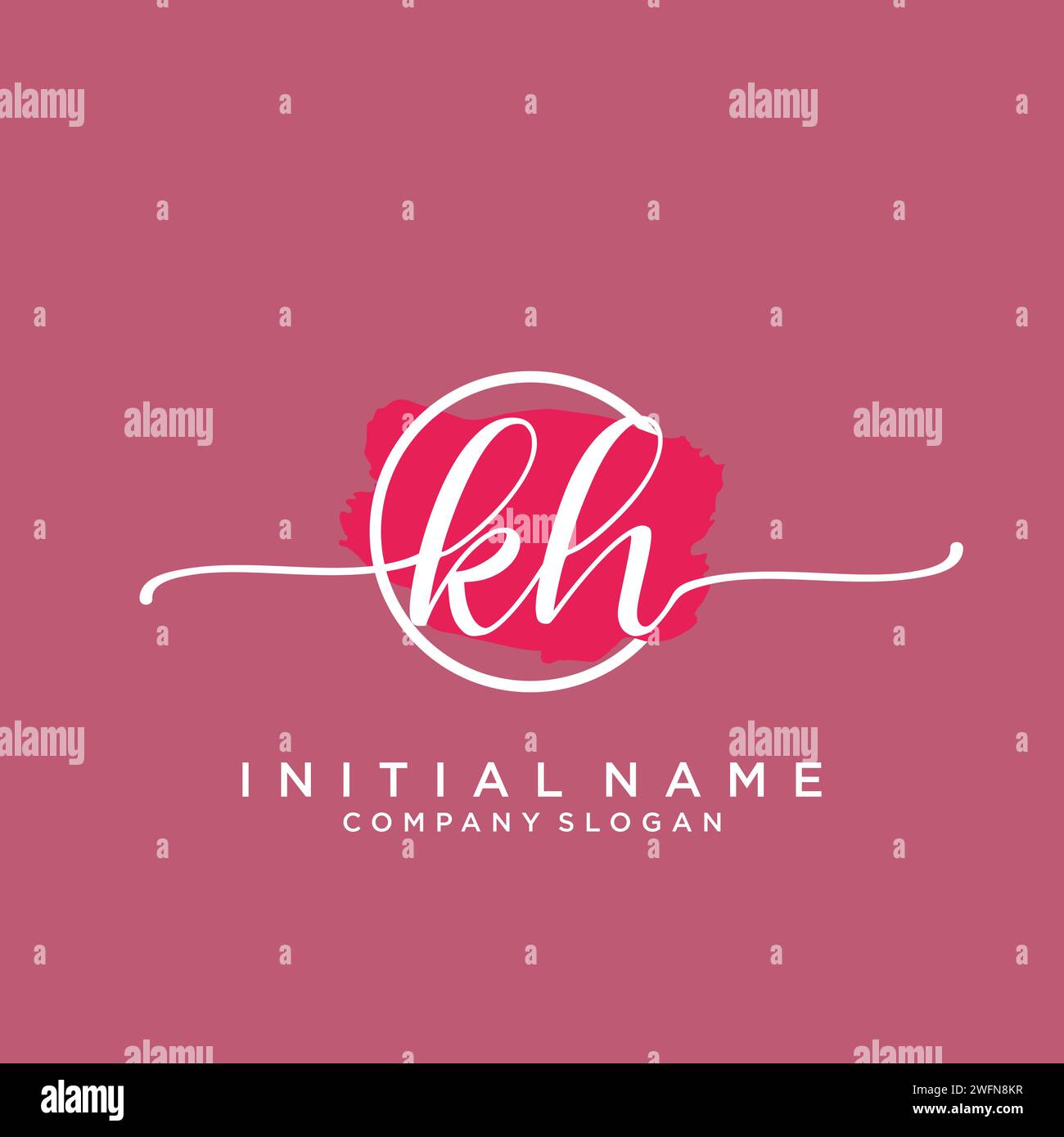 Kh initial hi-res stock photography and images - Alamy