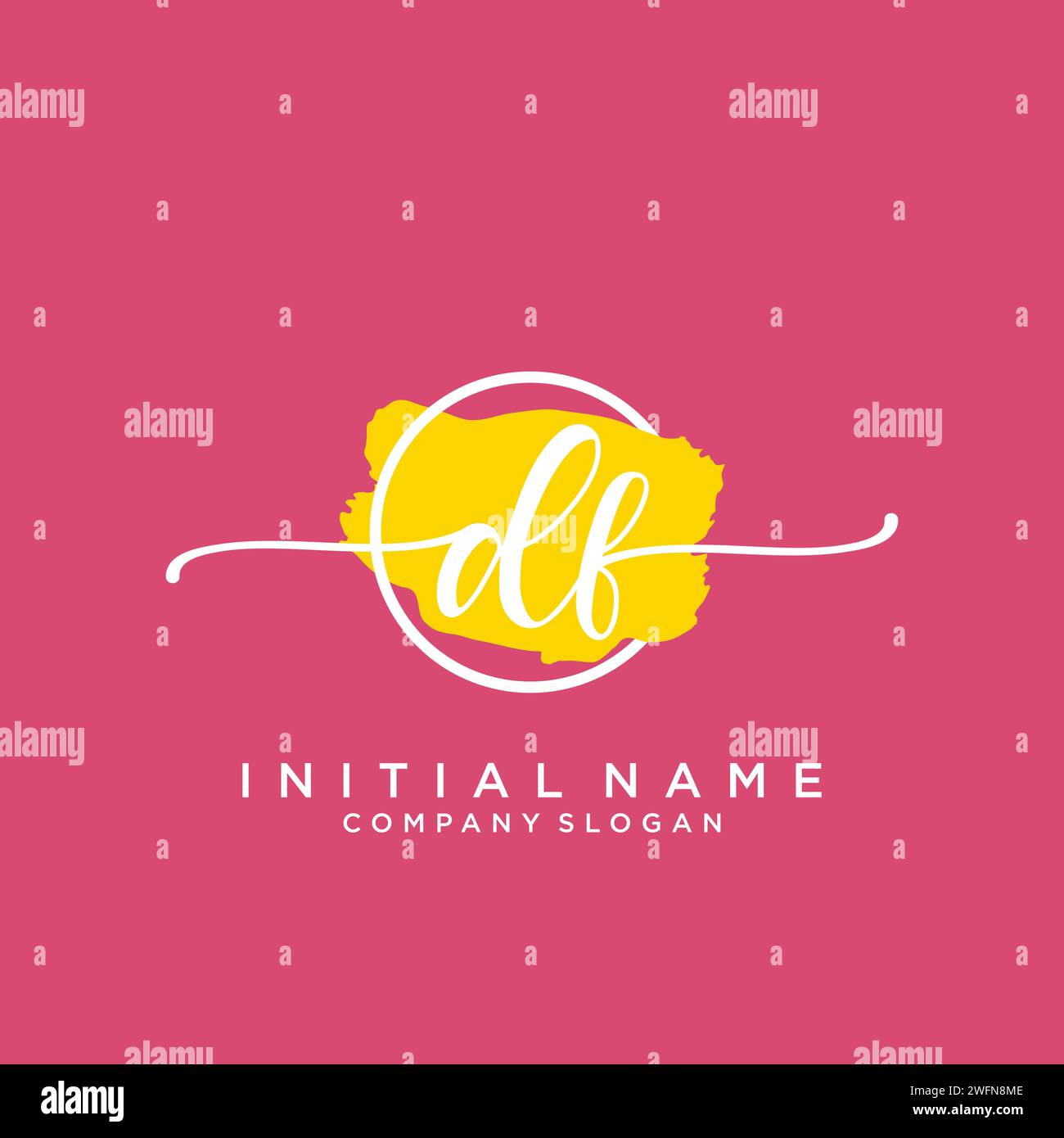Df initial hi-res stock photography and images - Alamy