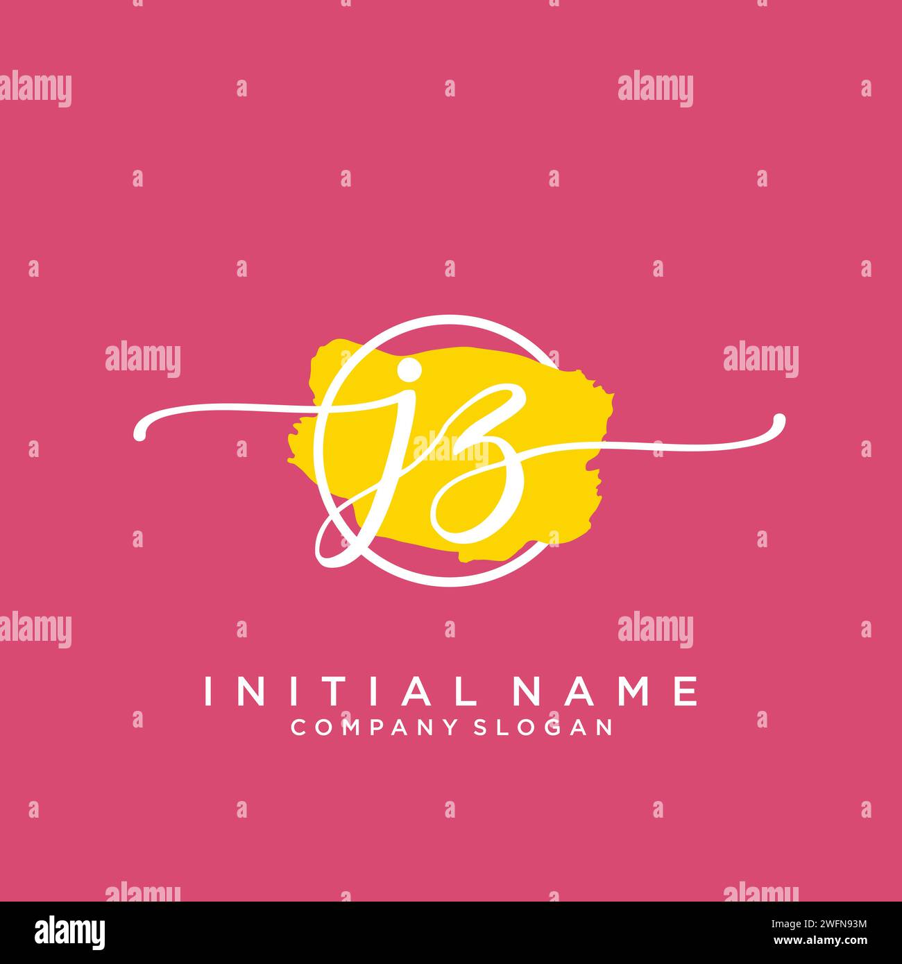 Initial jz logo hi-res stock photography and images - Alamy