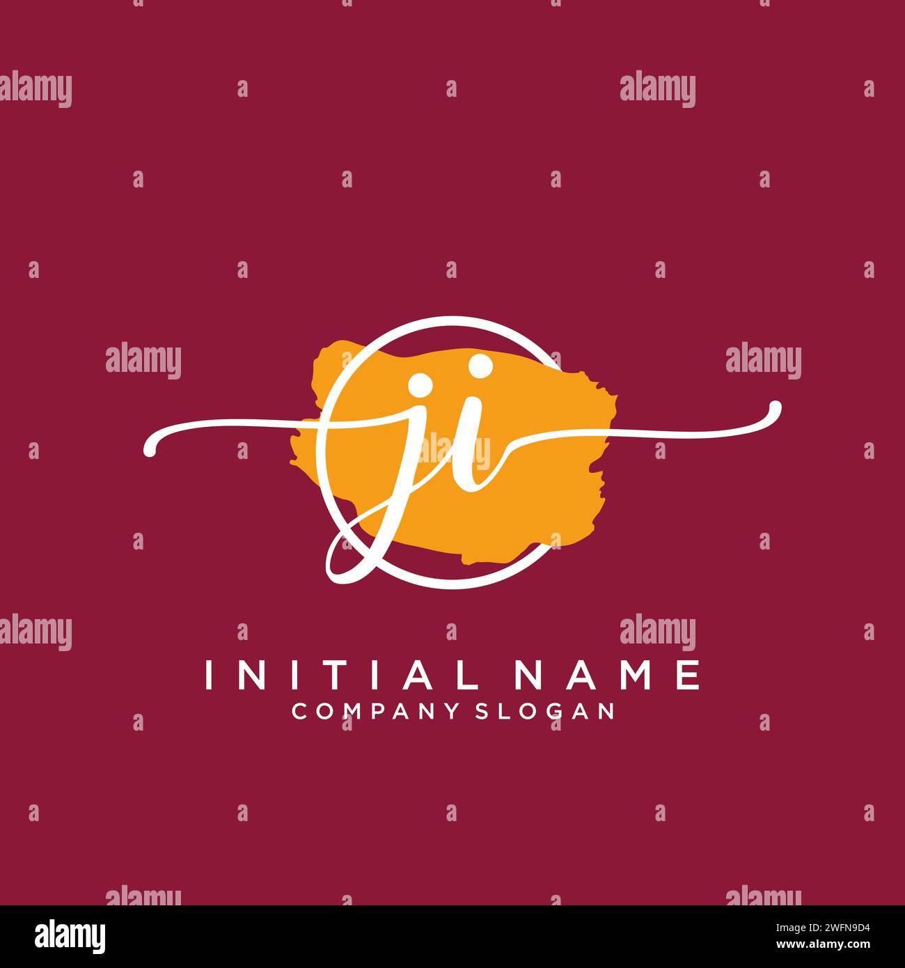 Initial ji hi-res stock photography and images - Alamy