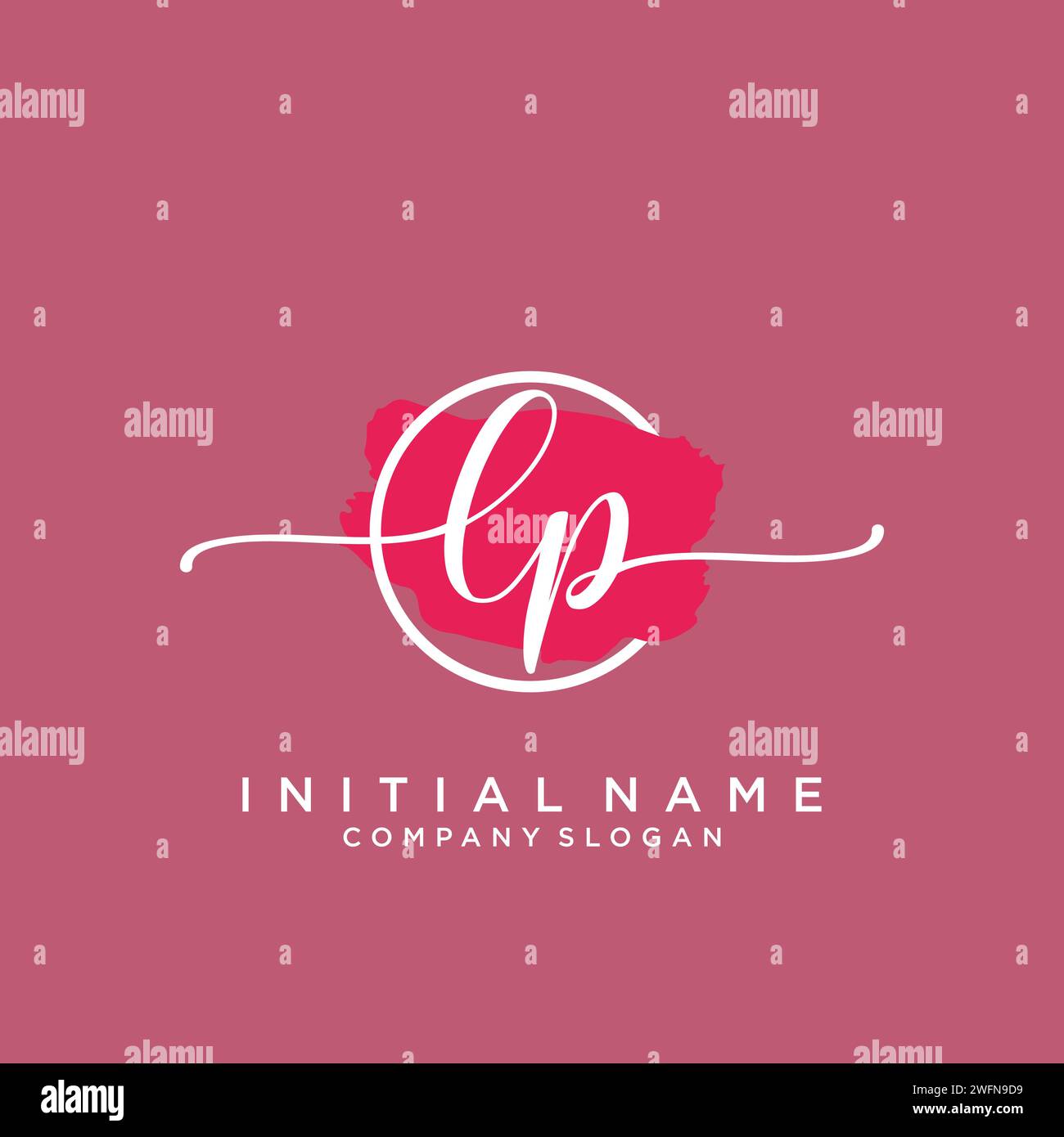 Initial lp Stock Vector Images - Alamy