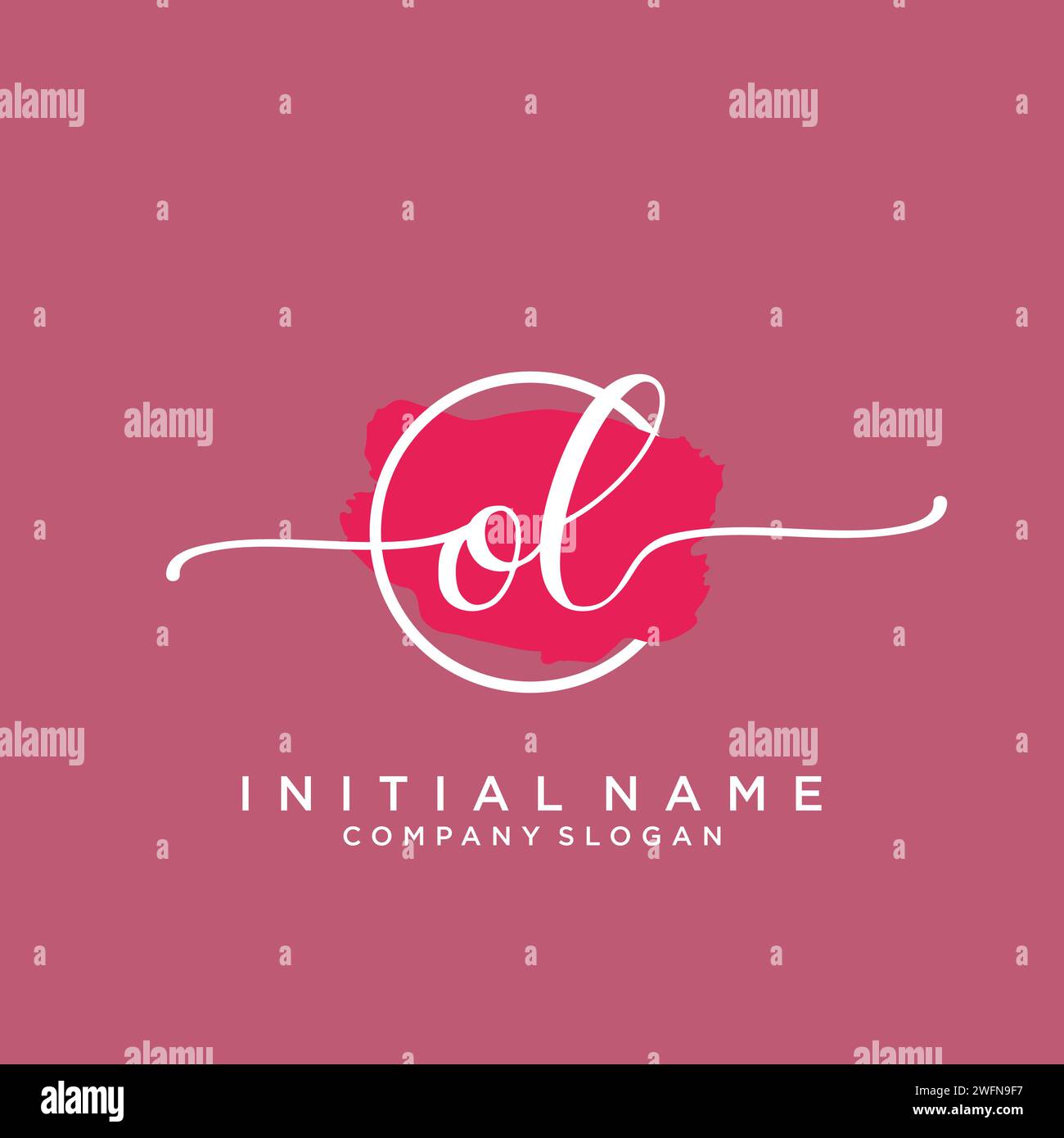 Initial ol hi-res stock photography and images - Alamy