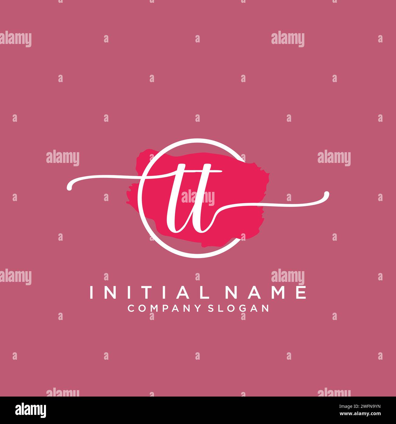 Initial tt hi-res stock photography and images - Alamy