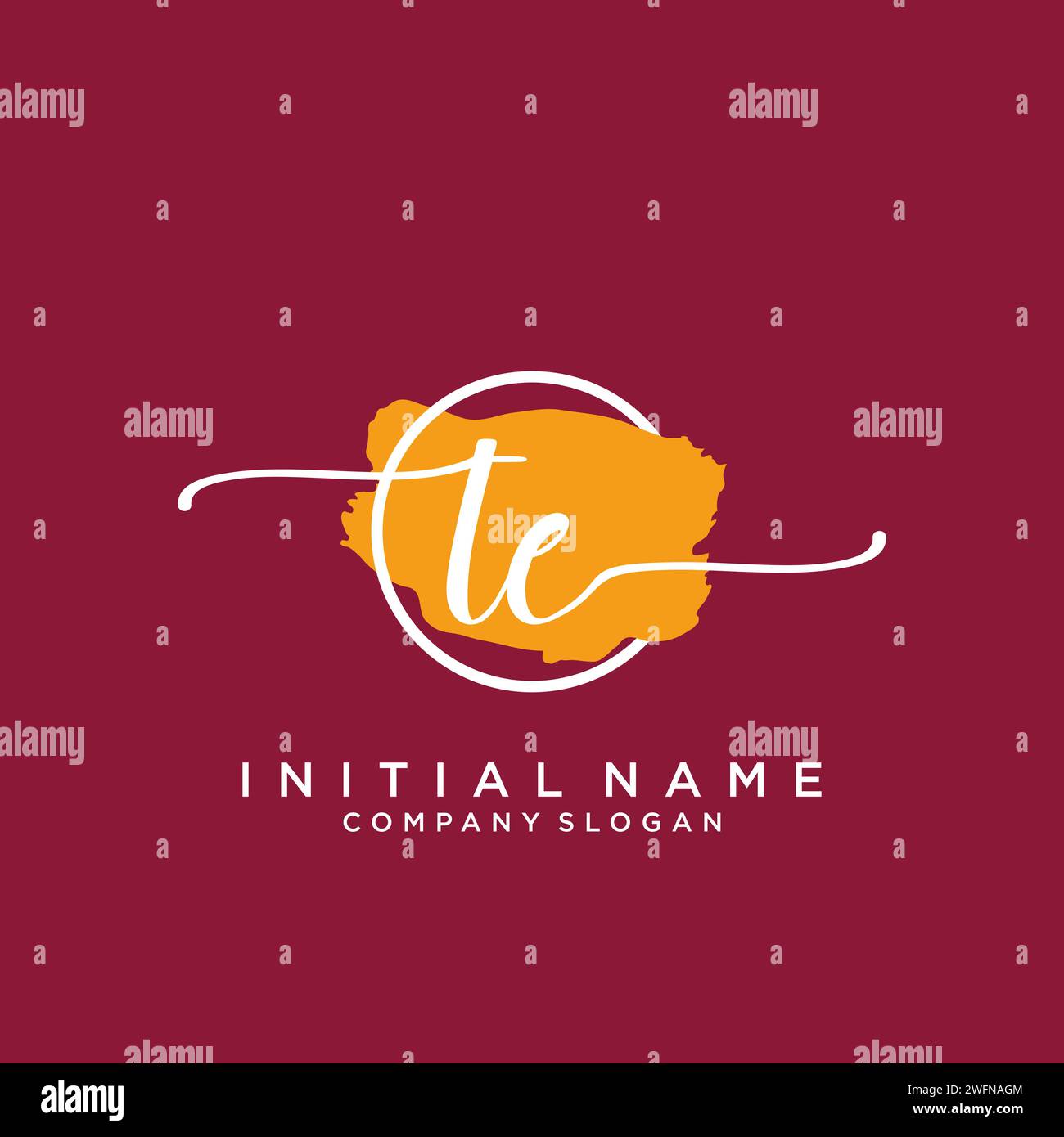 Te initial hi-res stock photography and images - Alamy