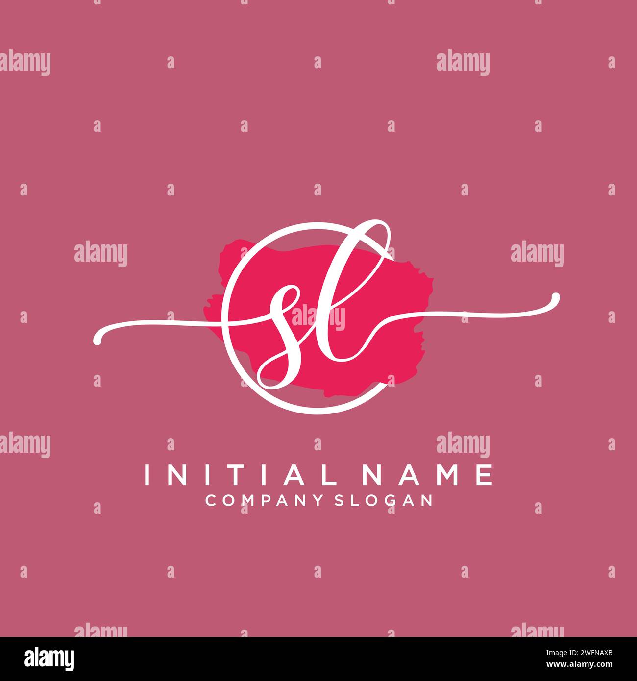 Initial sl hi-res stock photography and images - Alamy