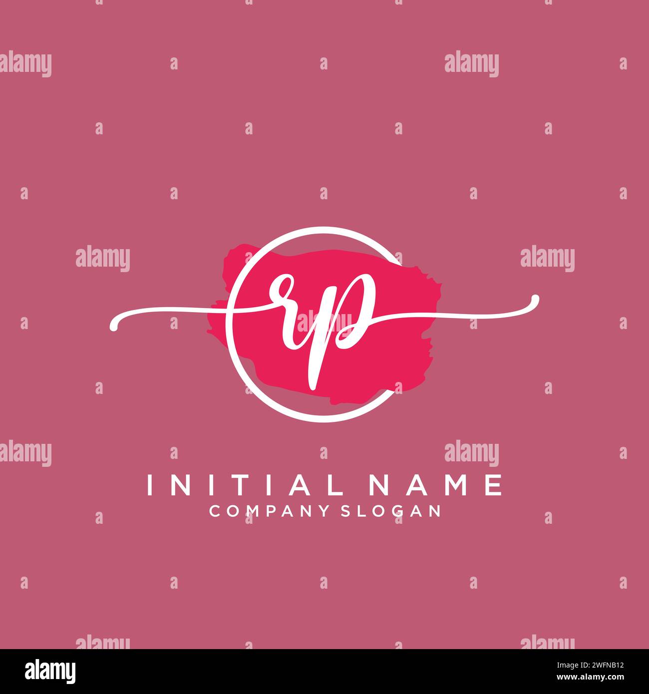 Initial rp hi-res stock photography and images - Alamy