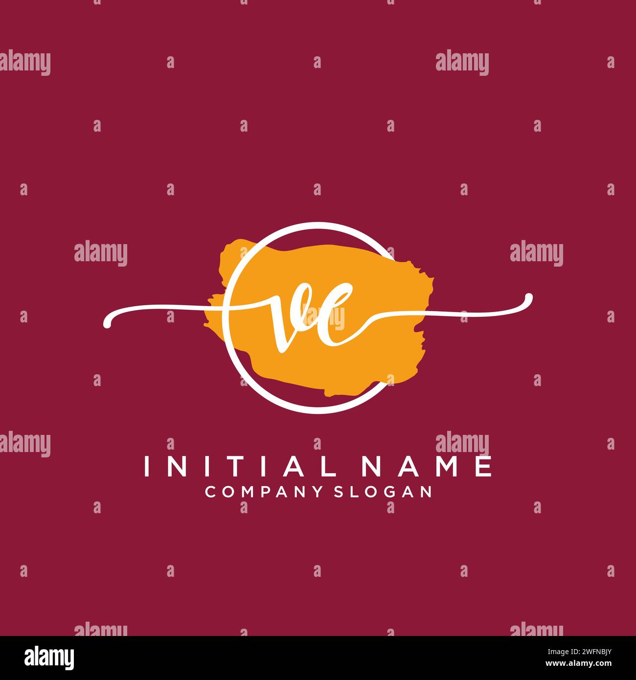 Ve logo initial hi-res stock photography and images - Alamy
