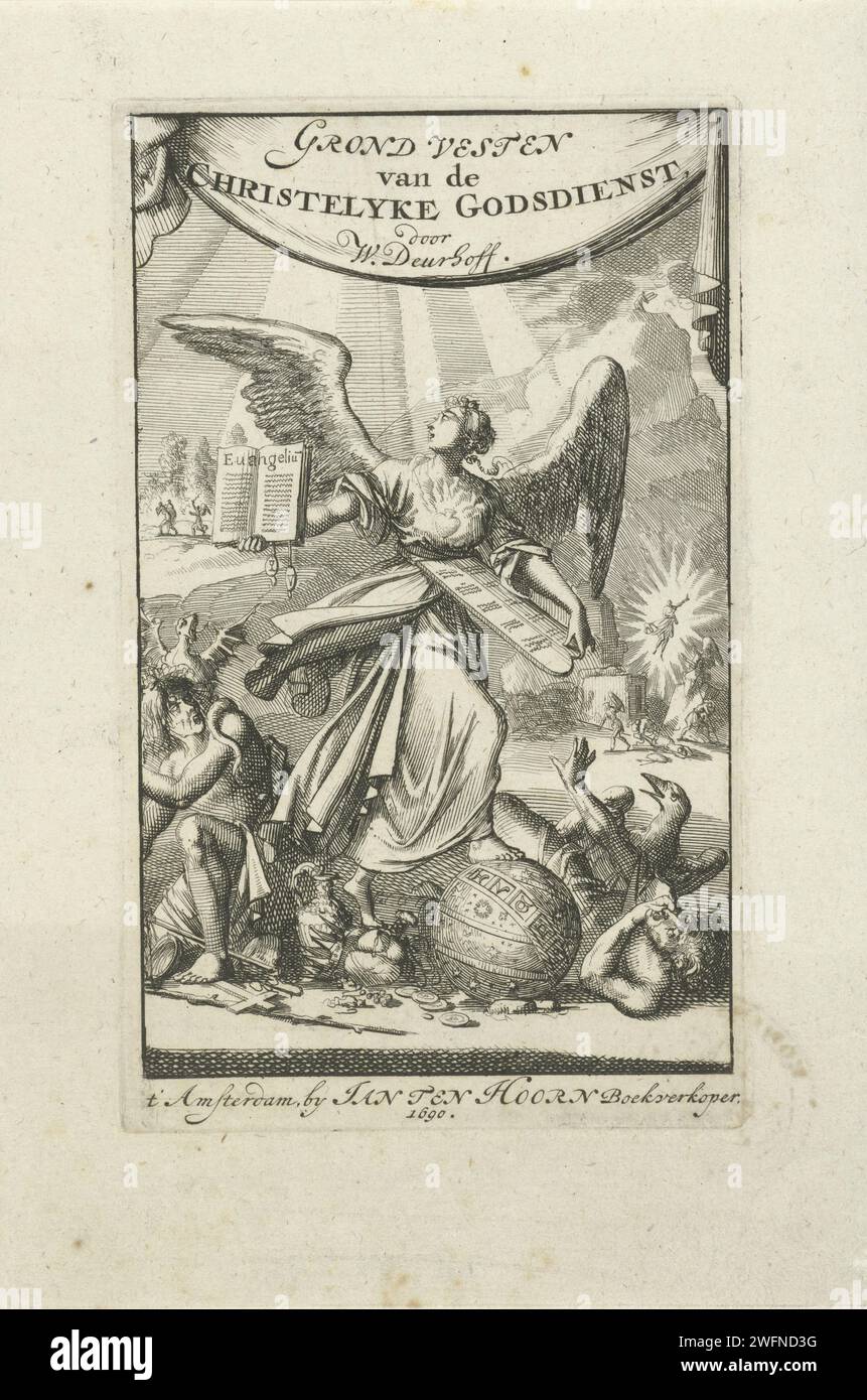 True faith with in her hands the dining of the law and the gospel, Jan ...