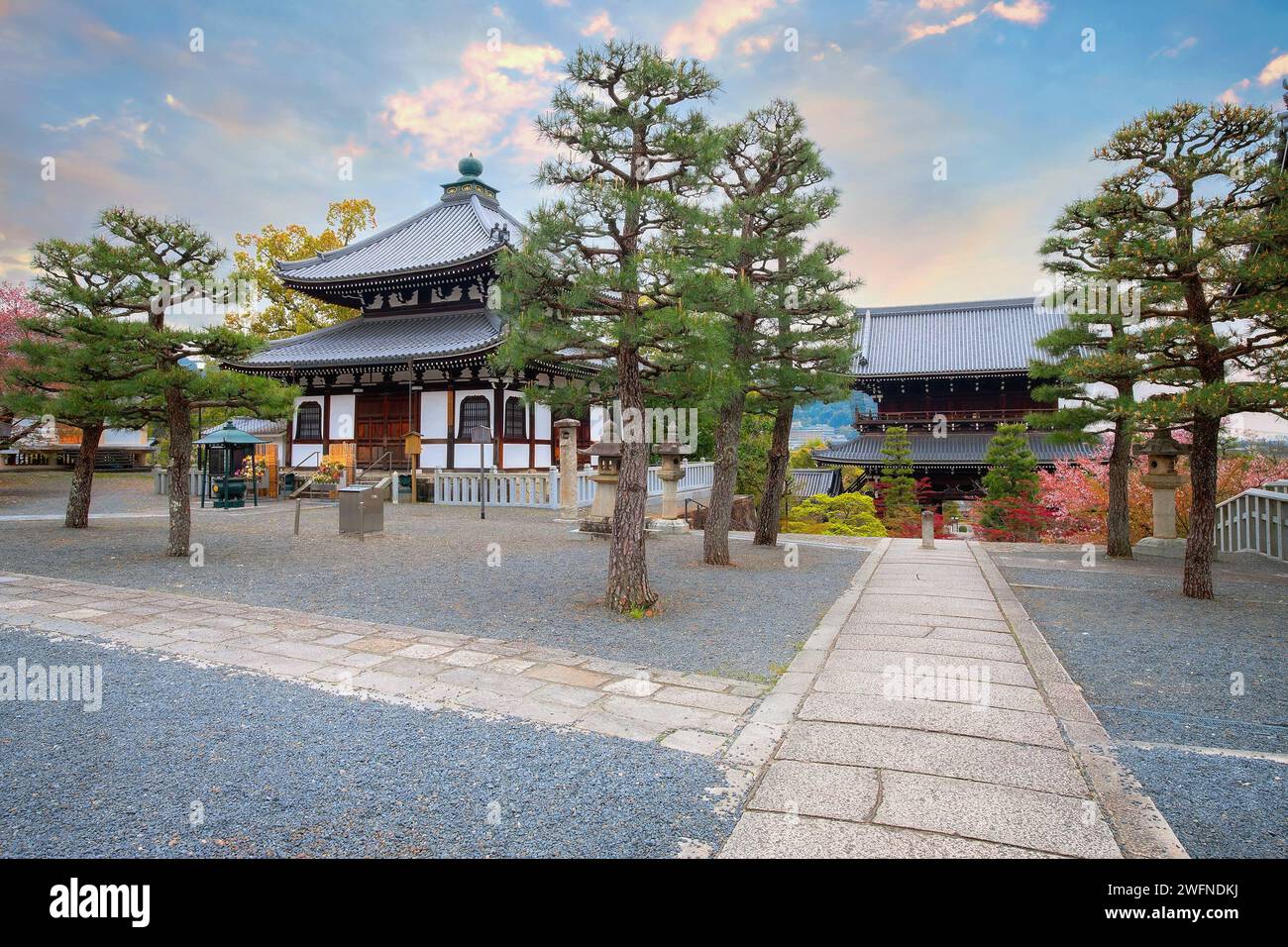 Kyoto, Japan - April 5 2023: Kurodani or Konkai-Komyoji temple founded ...