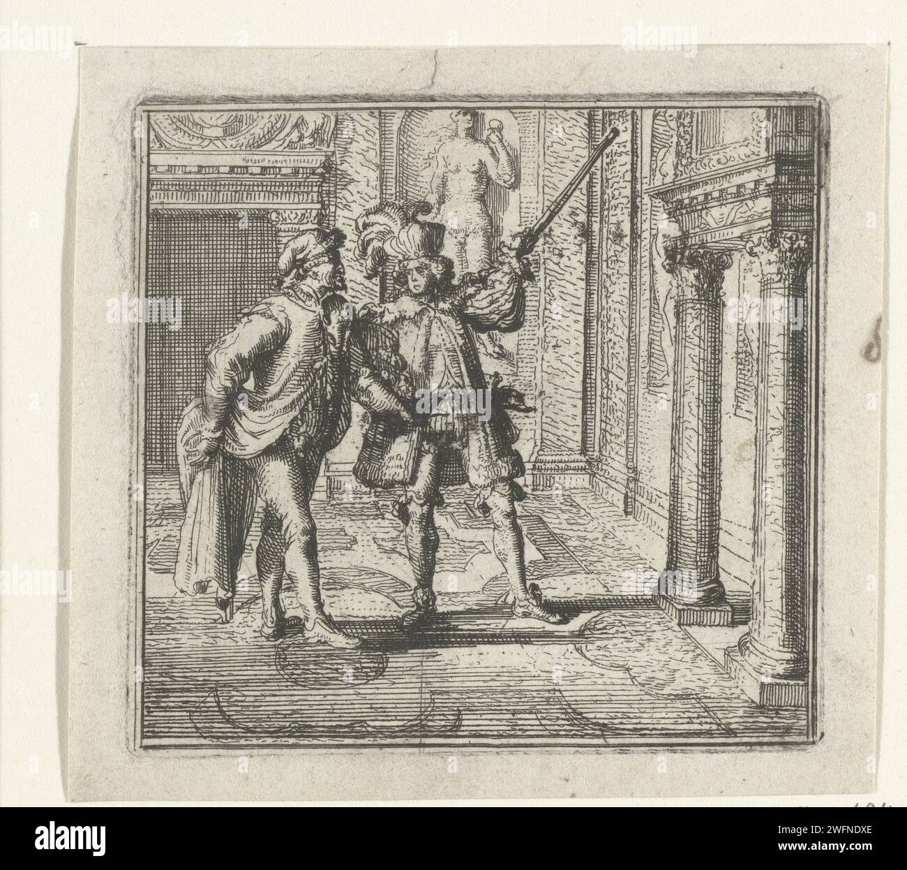 Illustration for the Decamerone of Boccaccio, Romeyn de Hooghe, 1697 ...