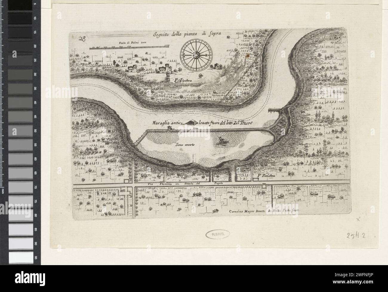 River tiber map hi-res stock photography and images - Alamy