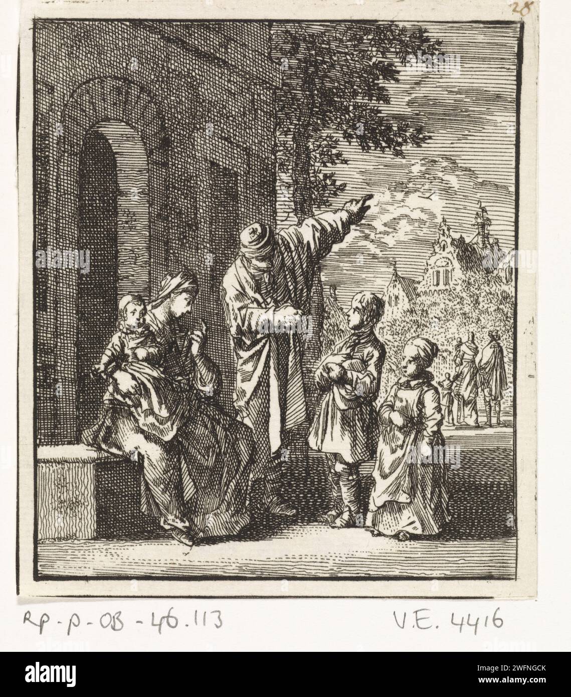 Father warns two children hi-res stock photography and images - Alamy