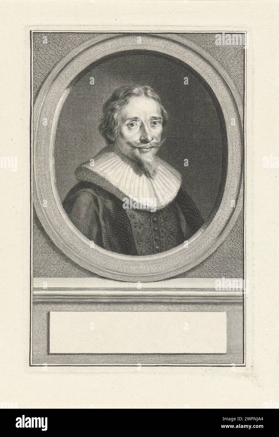 Portrait of Hugo de Groot, Jacob Houbraken, After Aert Schouman, 1747 ...