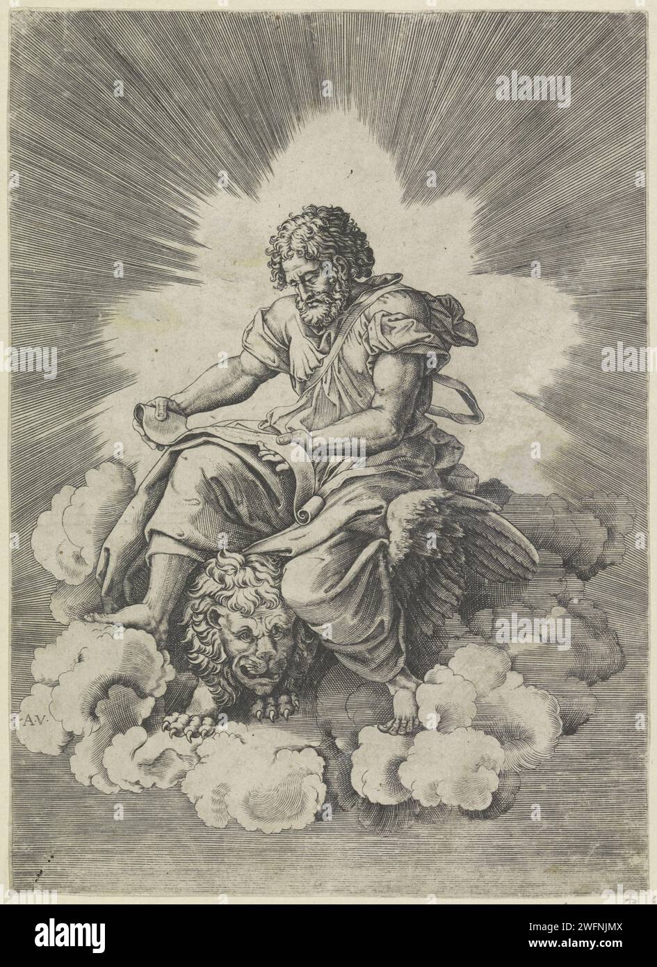Marcus de Evangelist, Anonymous, After Agostino Venetian, After Giulio ...