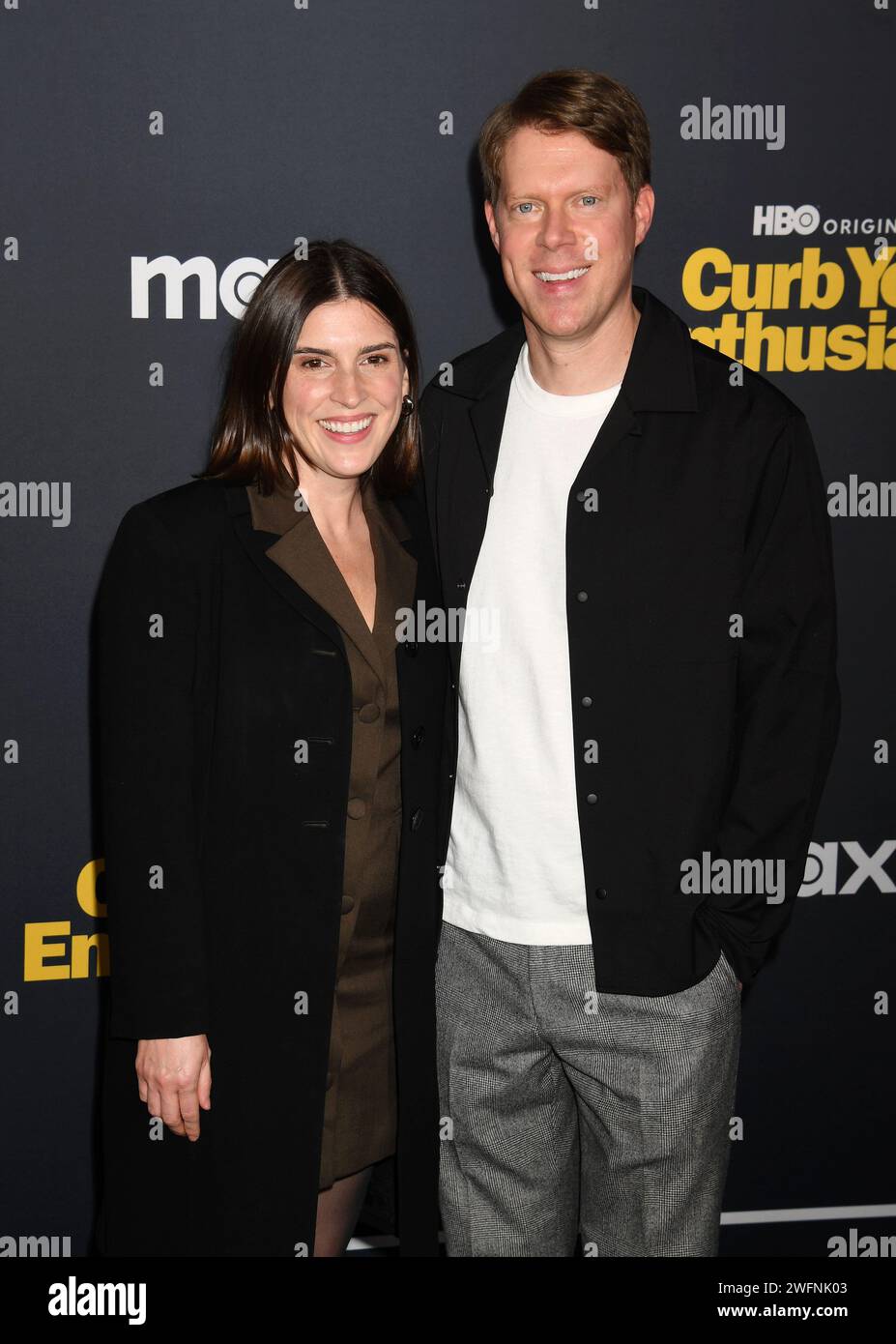 LOS ANGELES, CALIFORNIA - JANUARY 30: (L-R) Lily Sullivan and Tim Baltz ...