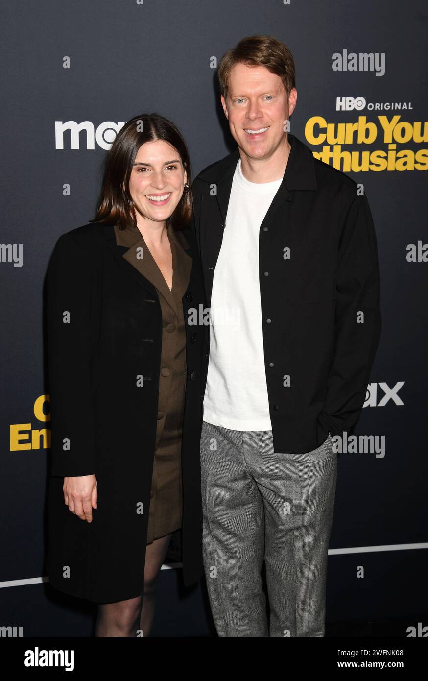 LOS ANGELES, CALIFORNIA - JANUARY 30: (L-R) Lily Sullivan and Tim Baltz ...