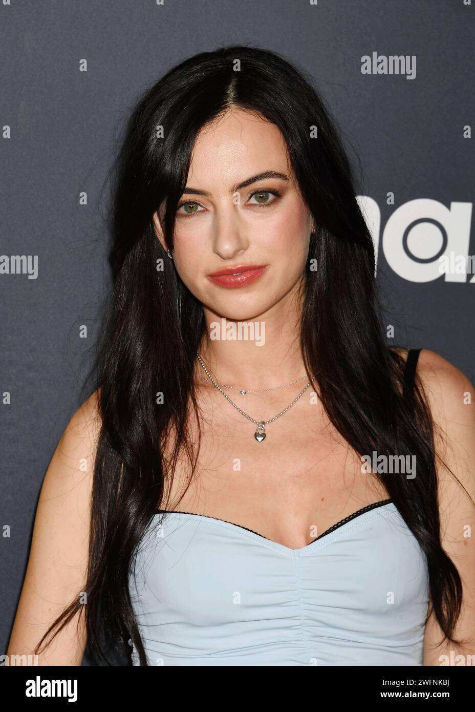 LOS ANGELES, CALIFORNIA - JANUARY 30: Cazzie David attends the season ...