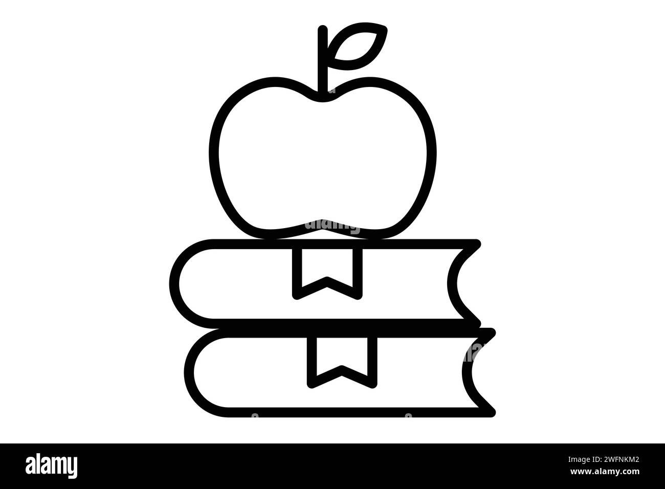 Teacher Apple Clip Art Black And White Black And White Stripe Apple
