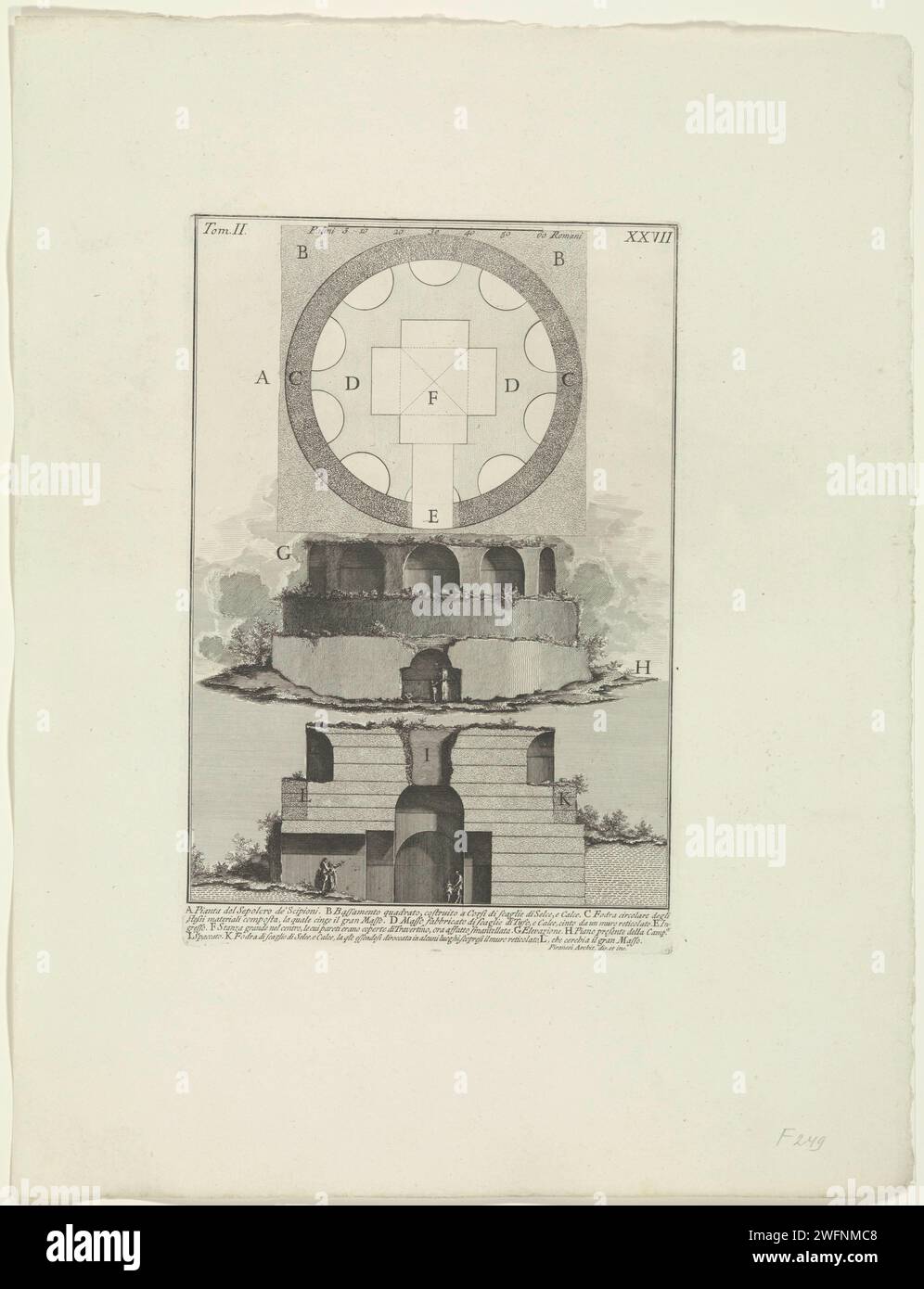 Graftombe Van de Scipio Familie, Giovanni Battista Piranesi, c. 1756 ...