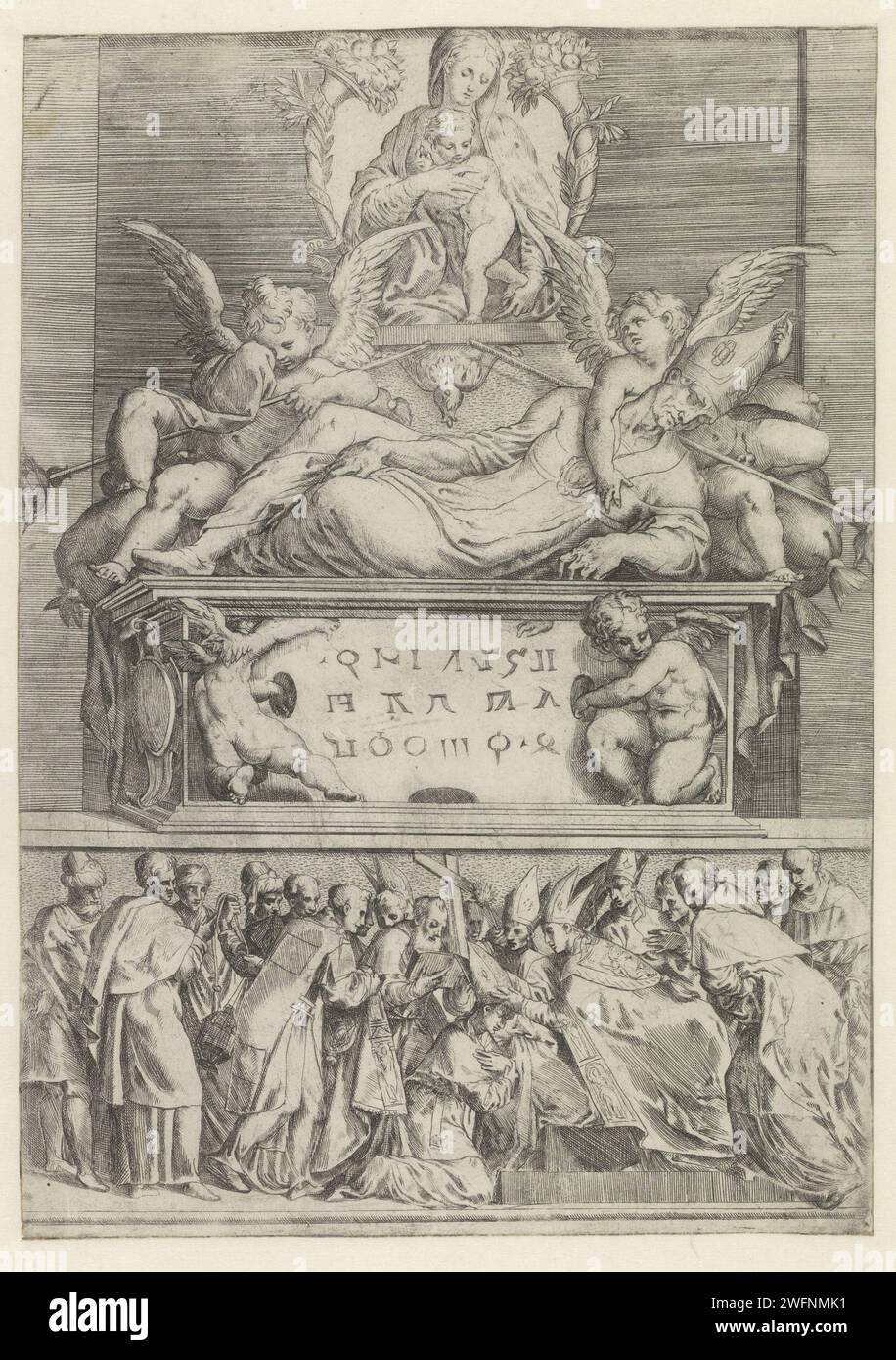 Graf Van Een Bischop, Battista corner of Moro, After Parmigianino, 1524 ...