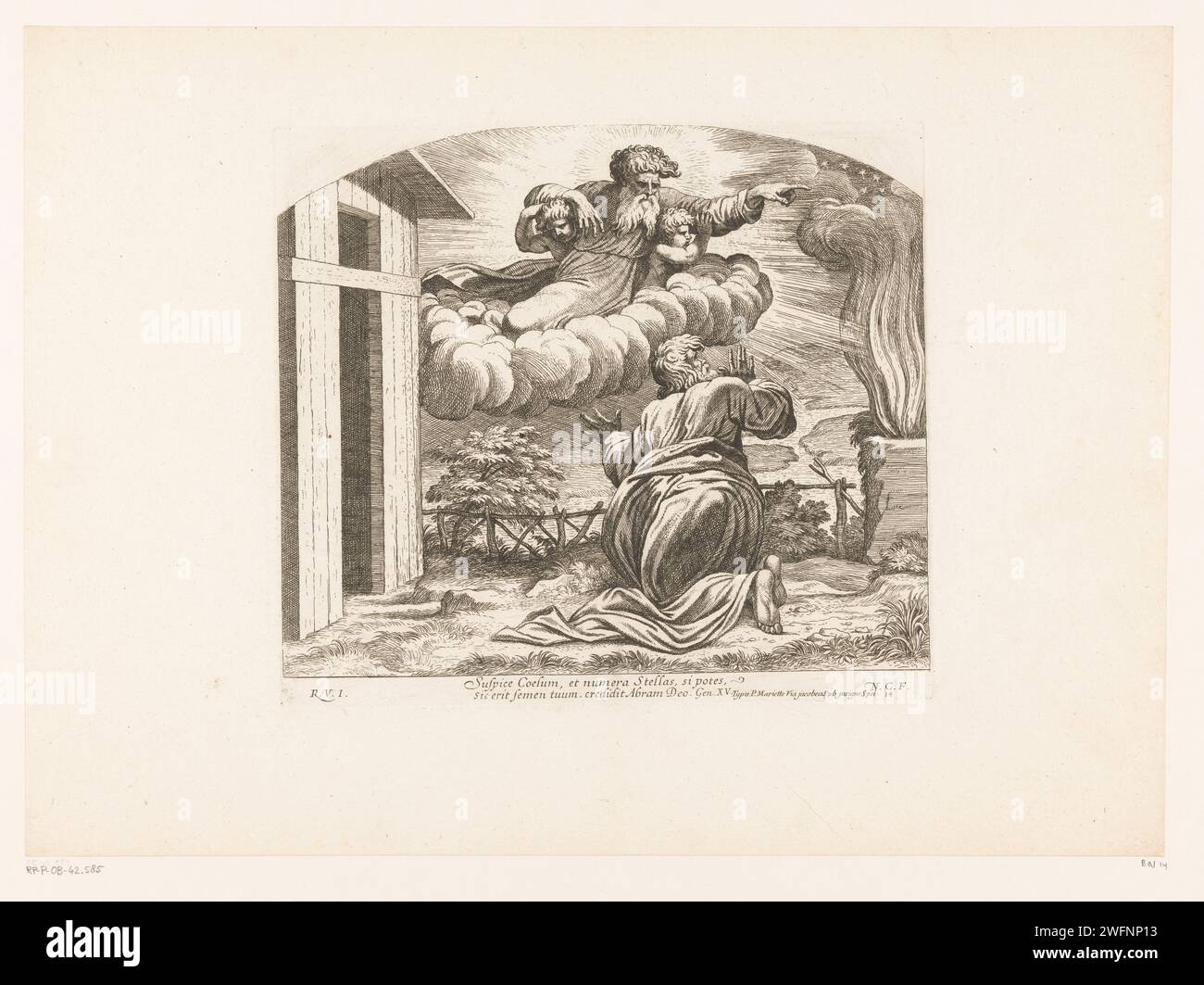 God appears to abraham painting hi-res stock photography and images - Alamy