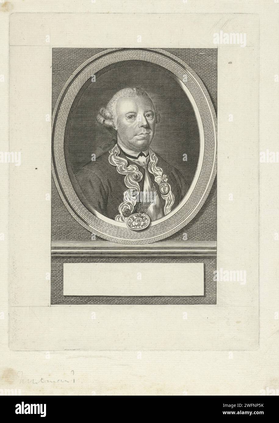 Portrait of Johan Arnold Zoutman, Pieter Willem van Megen, 1775 - 1776 ...