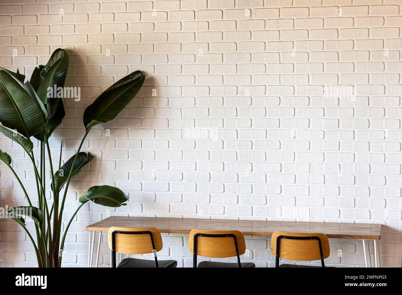 Restaurant interior welcoming wall art hi-res stock photography and ...