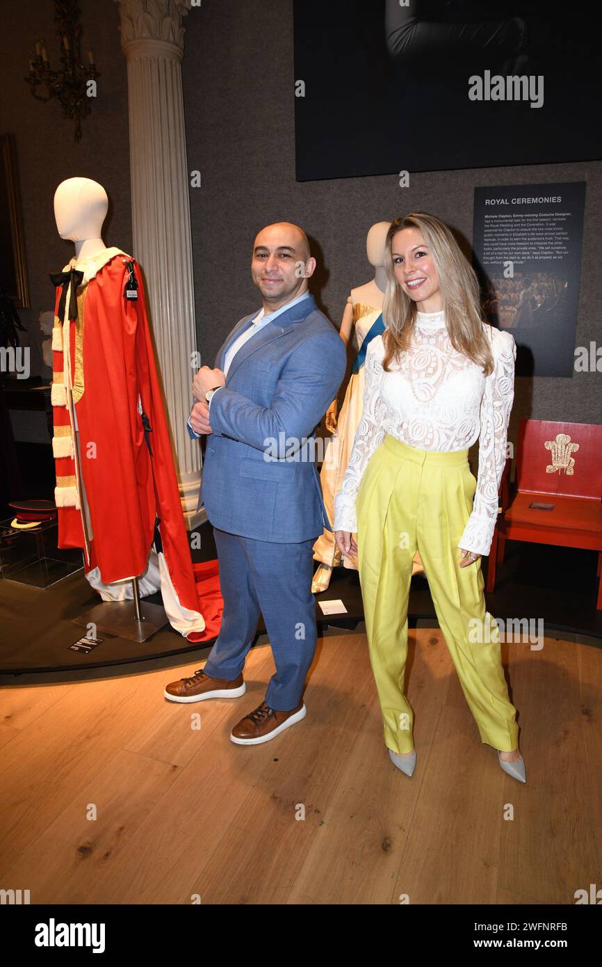 The Netflix Series The Crown Actor Mohammed Kamel and singer Leila ...