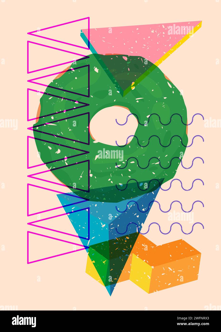 Riso graph Stock Vector Images - Alamy