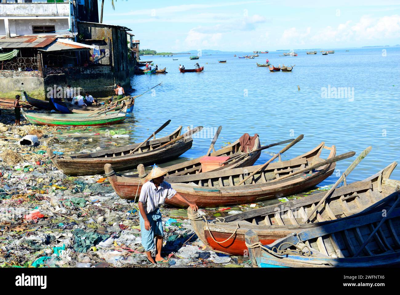 Myanmar pollution hi-res stock photography and images - Alamy