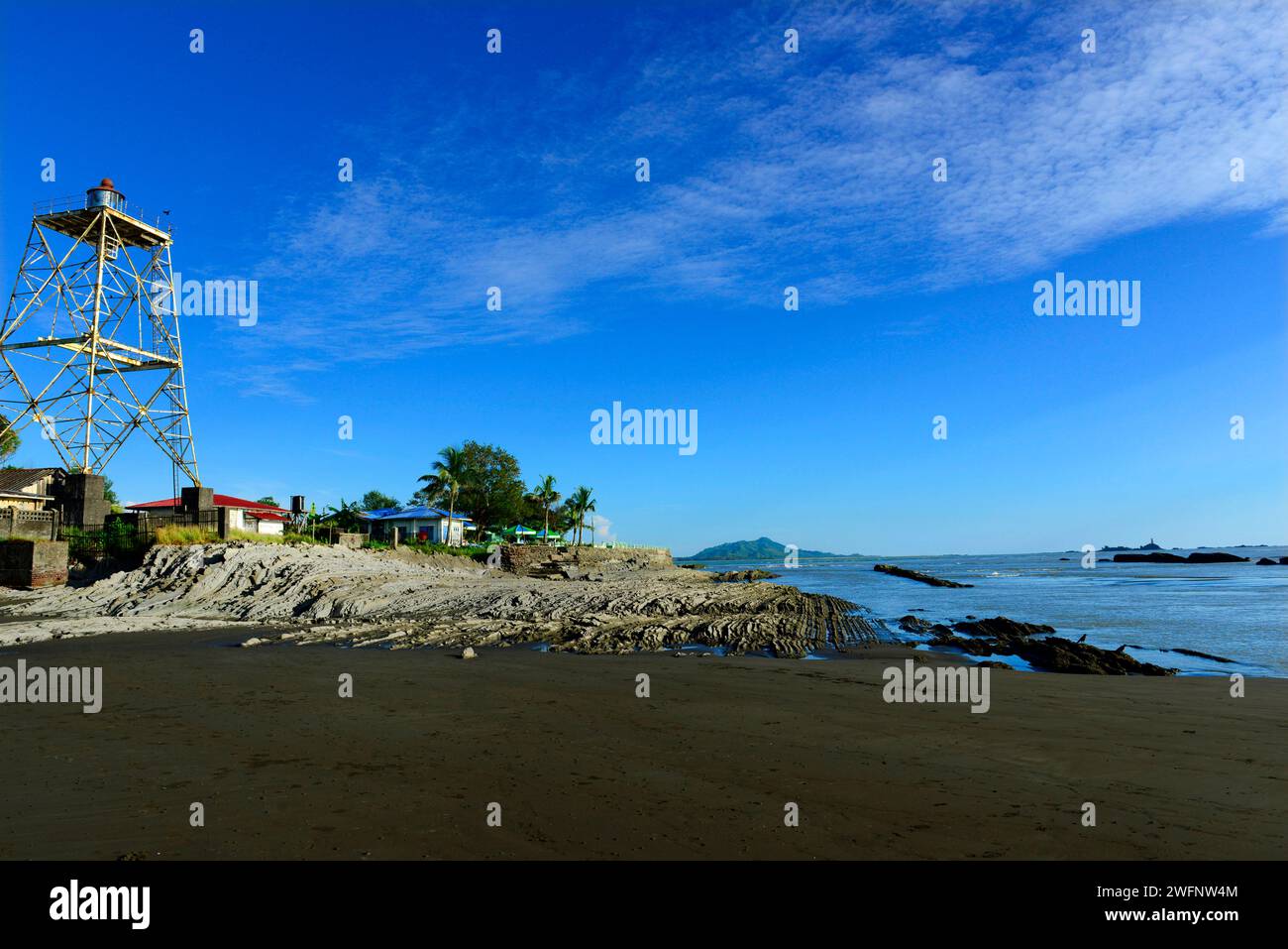 The Old Sittwe Lighthouse, Sittwe, Myanmar Stock Photo - Alamy