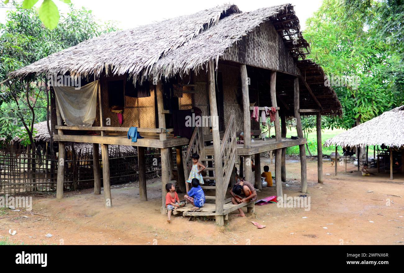 Traditional burmese house hi-res stock photography and images - Alamy