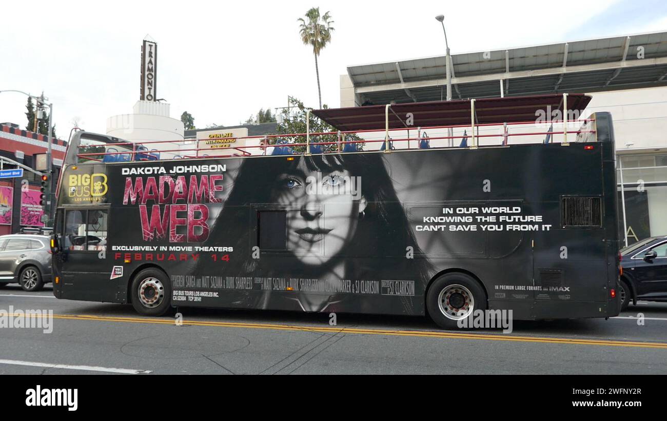 Los Angeles, California, USA 30th January 2024 Dakota Johnson Marvel ...