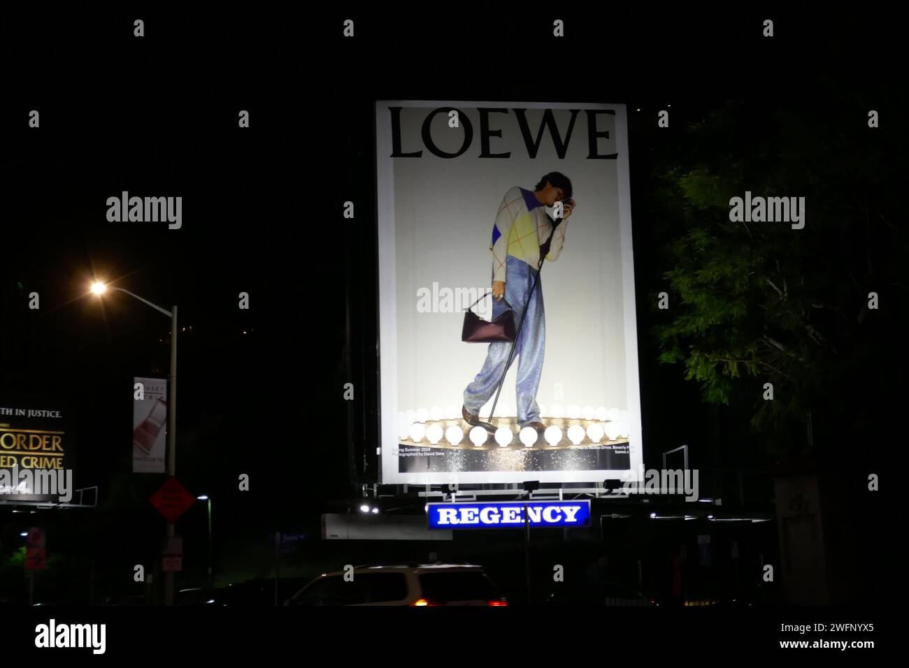 Los Angeles, California, USA 30th January 2024 Singer Omar Apollo Loewe ...