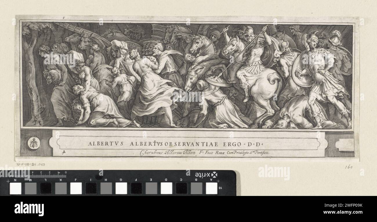 Triomf Van de Twee Romesese Keizers, Cherubino Alberti, After Polidoro ...