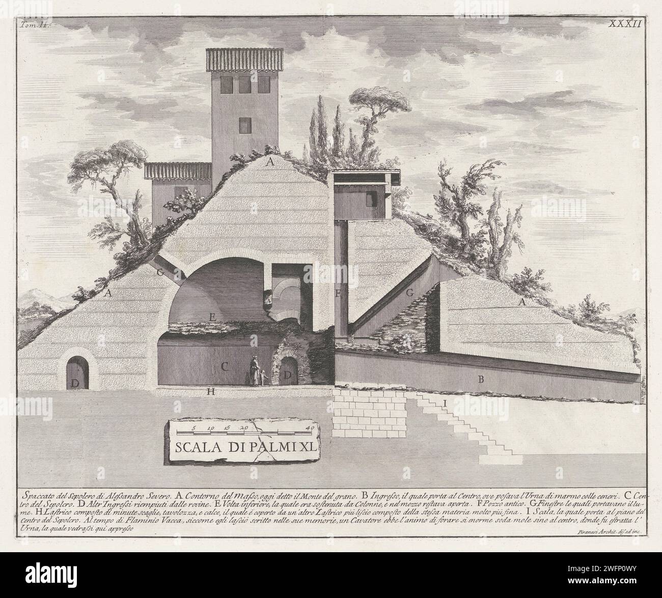 Graftombe Van Keizer Severus Alexander, Giovanni Battista Piranesi, c ...