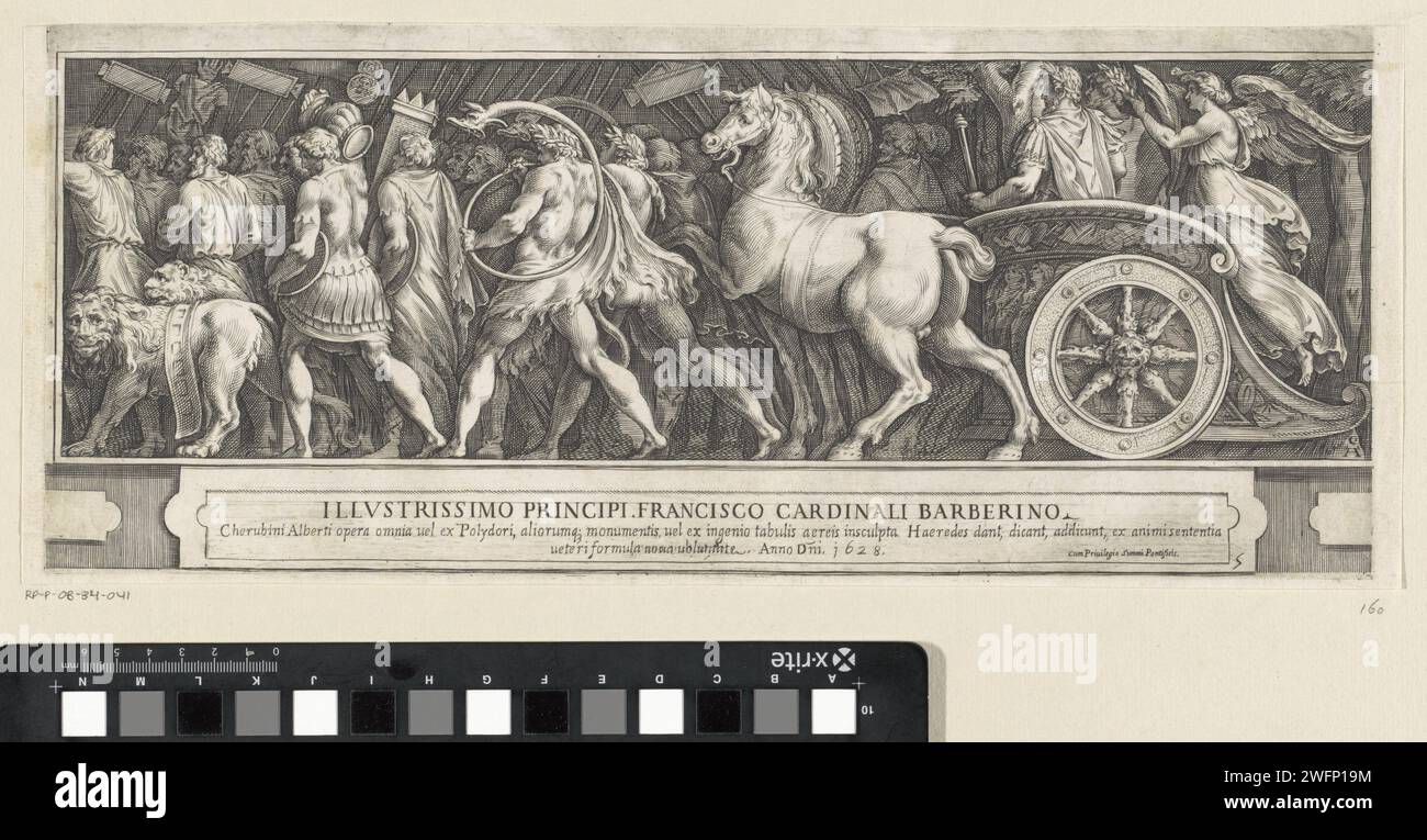 Triomf Van de Twee Romesese Keizers, Cherubino Alberti, After Polidoro ...