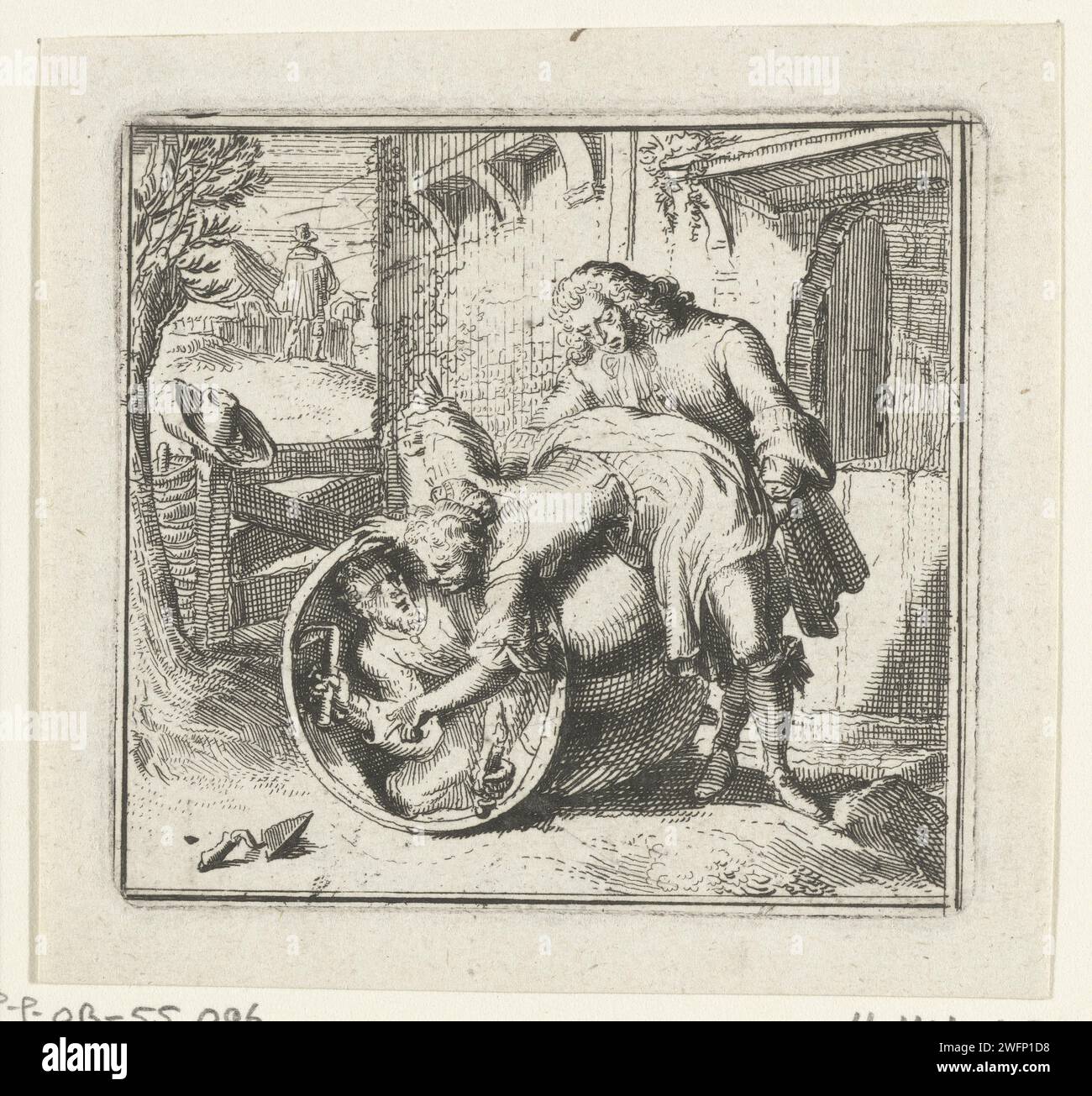 Illustration for the Decamerone of Boccaccio, Romeyn de Hooghe, 1697 ...