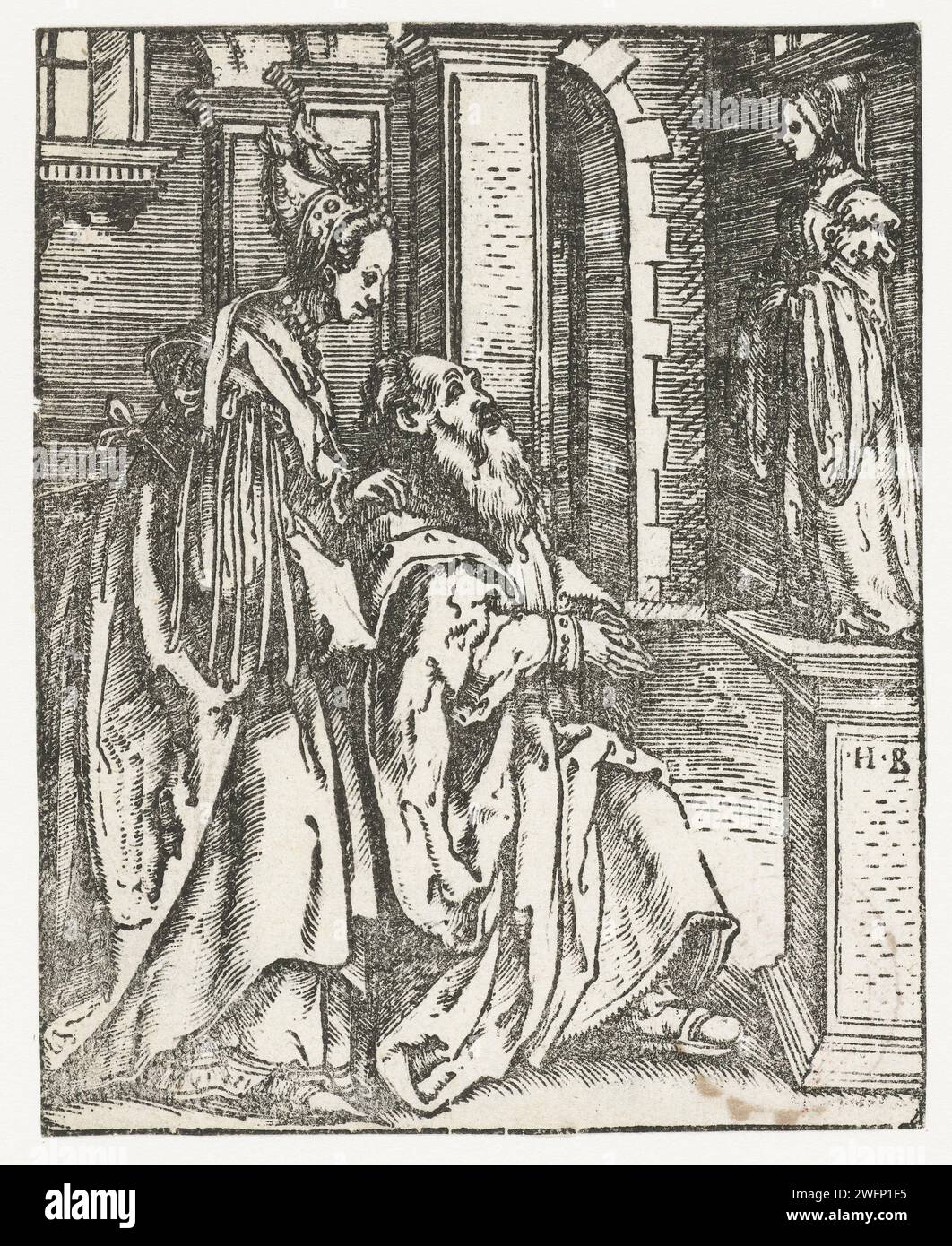 Solomon kneels hi-res stock photography and images - Alamy