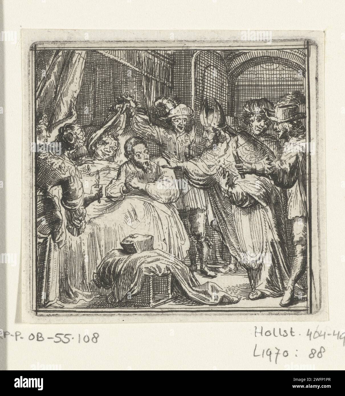 Illustration for the Decamerone of Boccaccio, Romeyn de Hooghe, 1697 ...