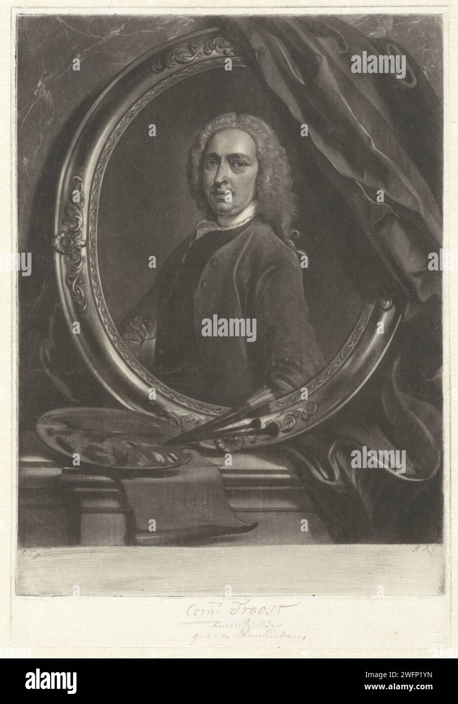 Cornelis troost self portrait hi-res stock photography and images - Alamy
