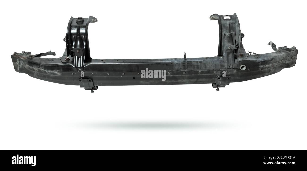 Iron stiffener reinforcement for the rear of the car black body spare ...