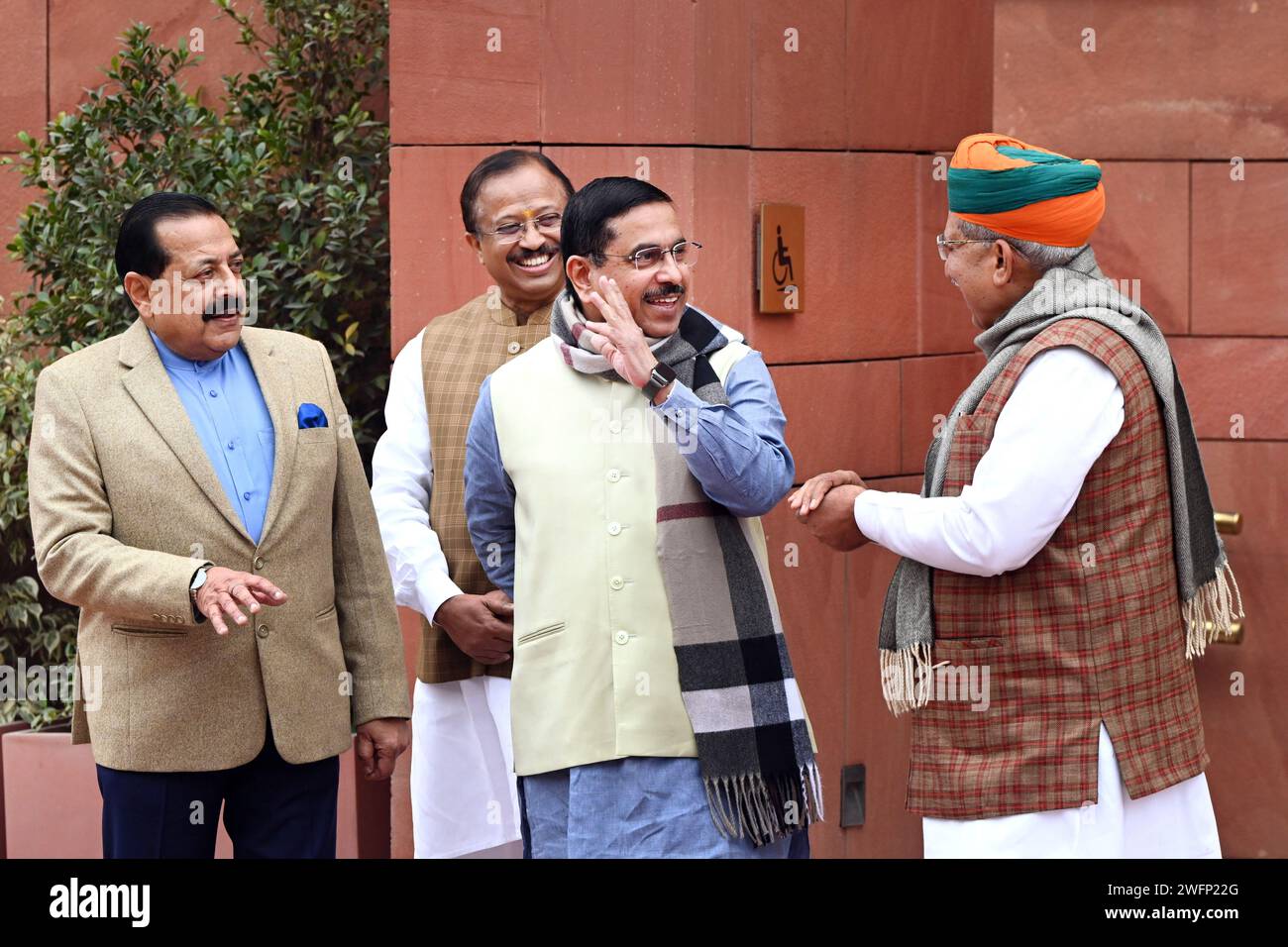 New Delhi, India. 31st Jan, 2024. NEW DELHI, INDIA - JANUARY 31: Union ...